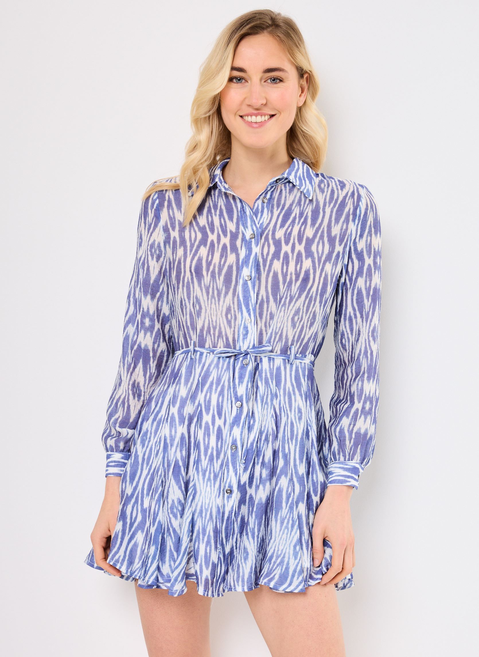 ARTLOVE Robes Robe mini - Devon 76673 femme bleu | Sarenza France