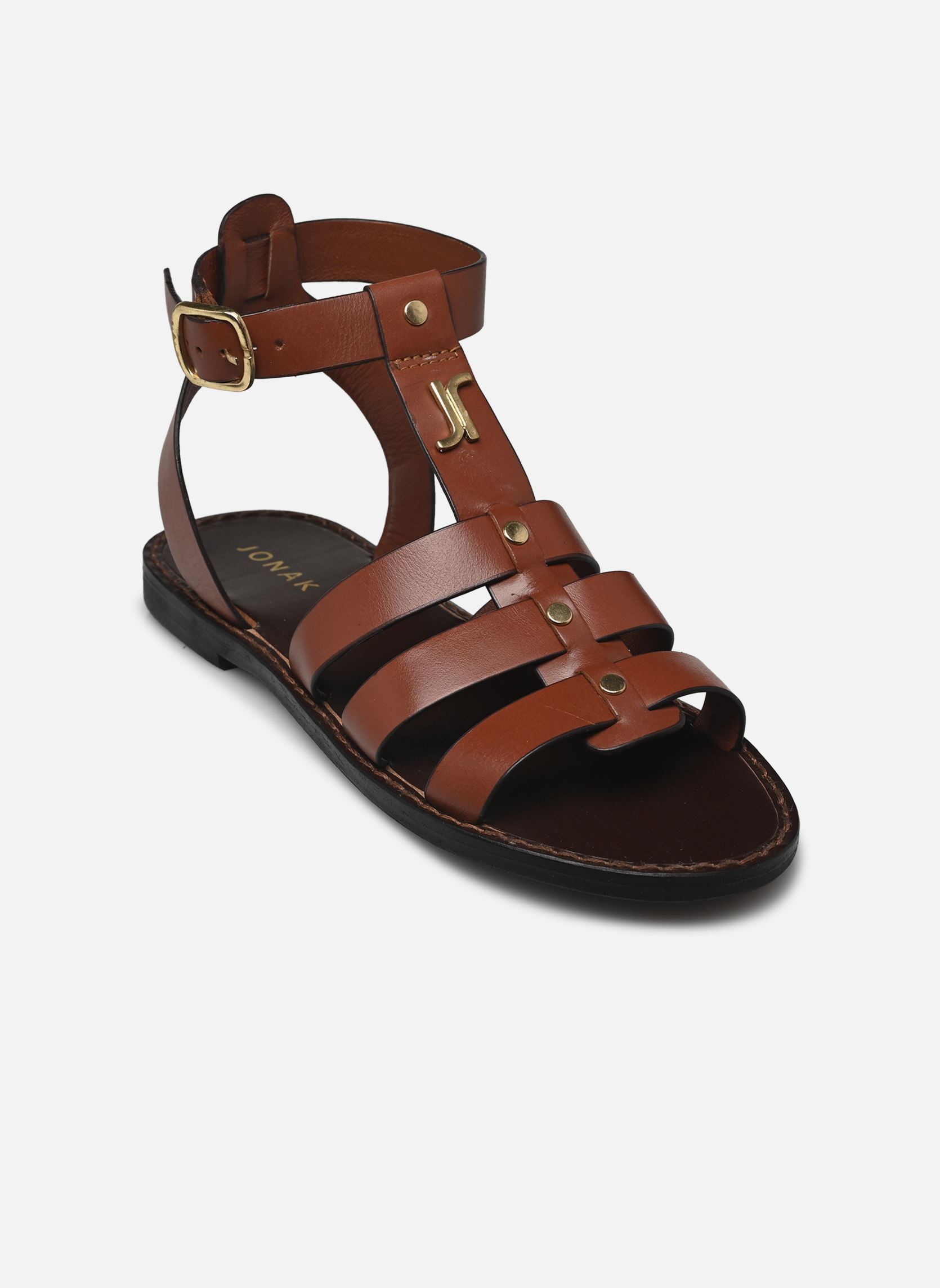 Jonak Sandales plates Sandales - WAN femme marron | Sarenza France