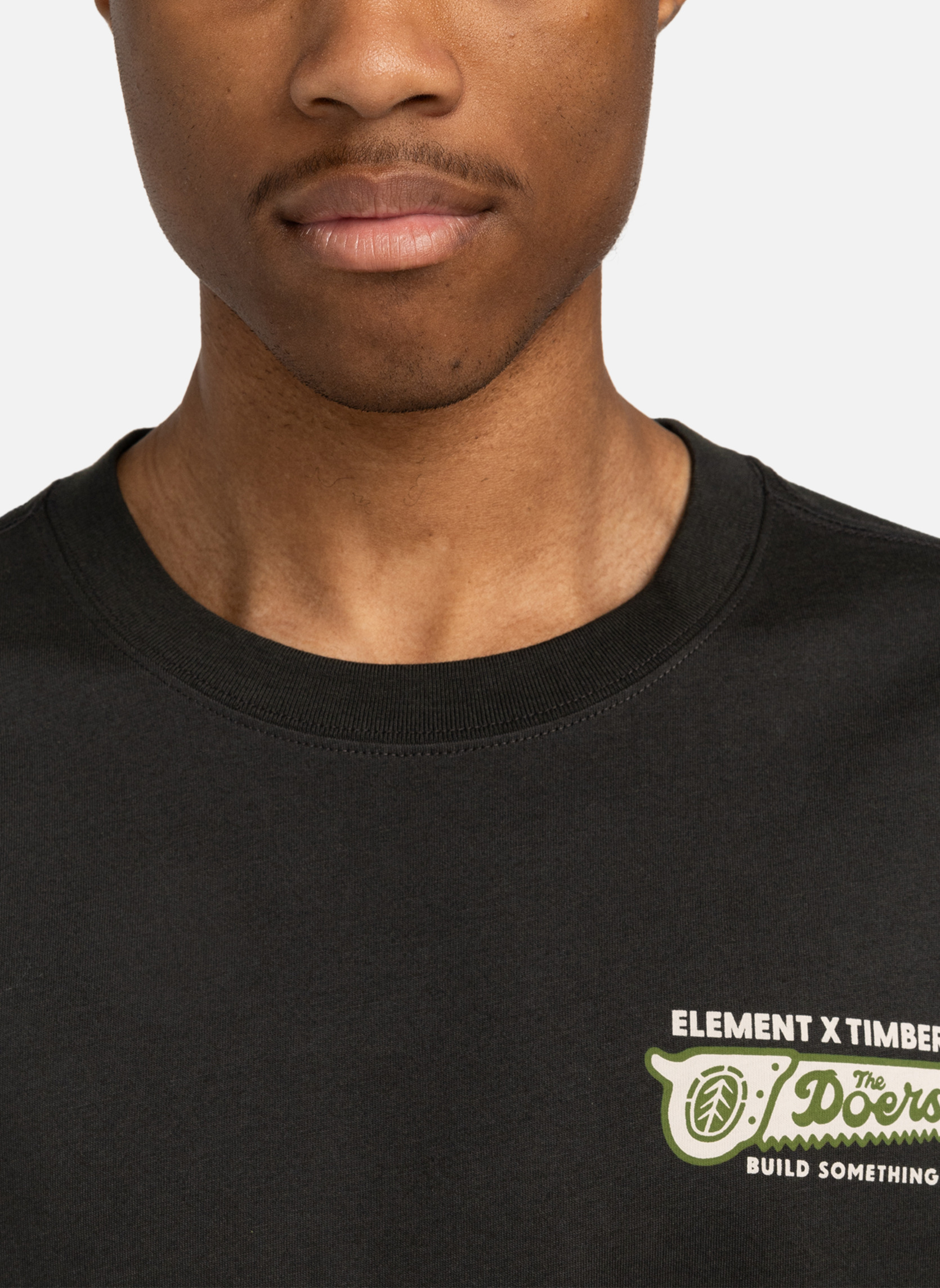 Element Tee-shirts Timber Icon homme noir | Sarenza France