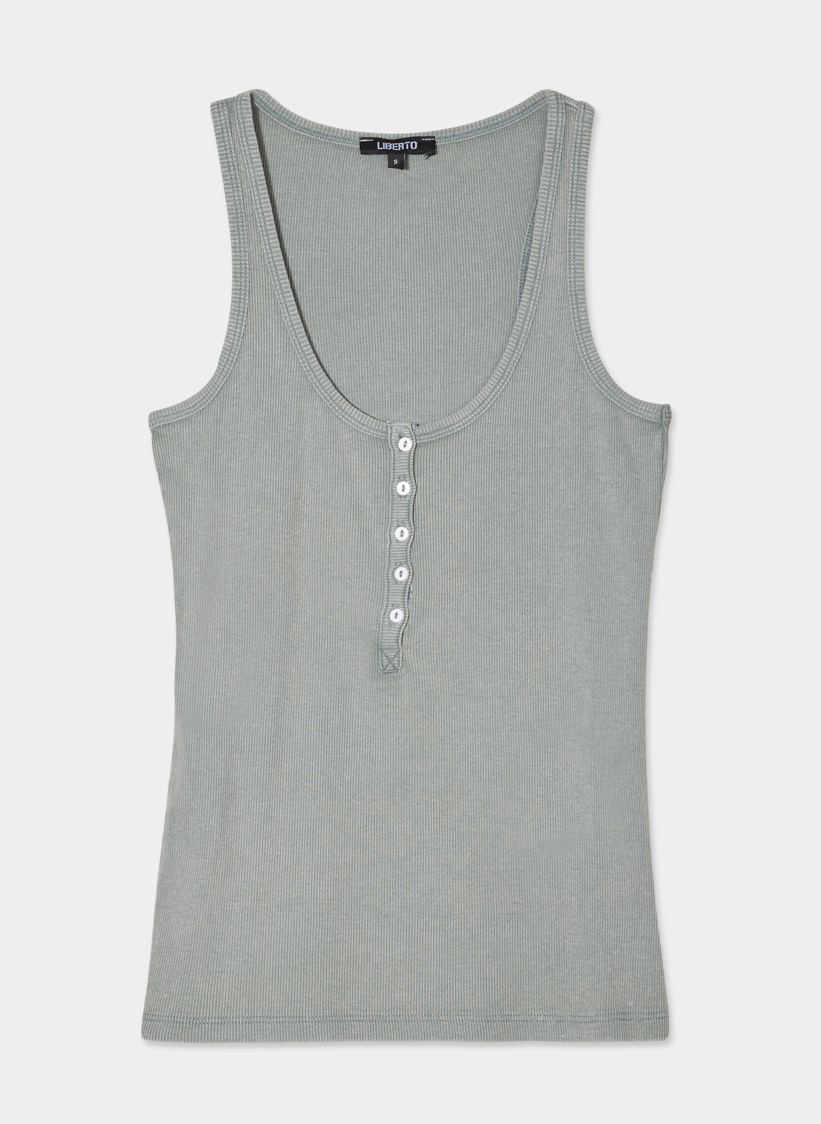 LIBERTO Débardeurs Débardeur - MIS3_TKARIM femme vert | Sarenza France