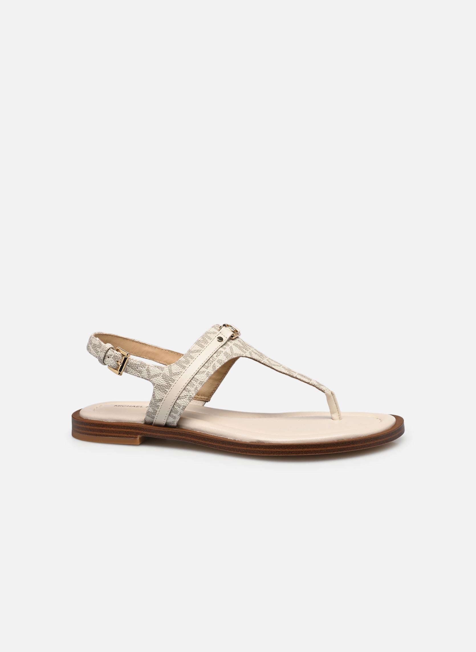 Michael Michael Kors Flache Sandalen MANDY THONG SANDAL damen weiß ...
