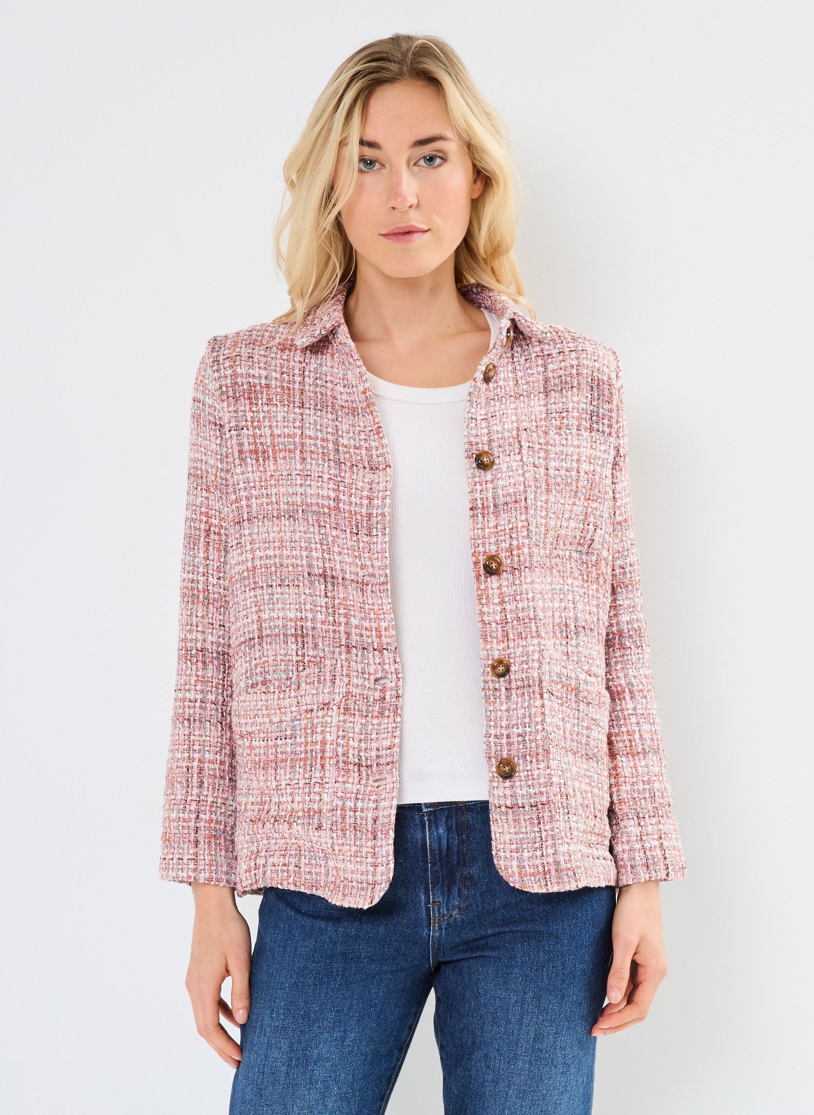 La Petite Etoile Vestes Veste - Fauline femme rose | Sarenza France