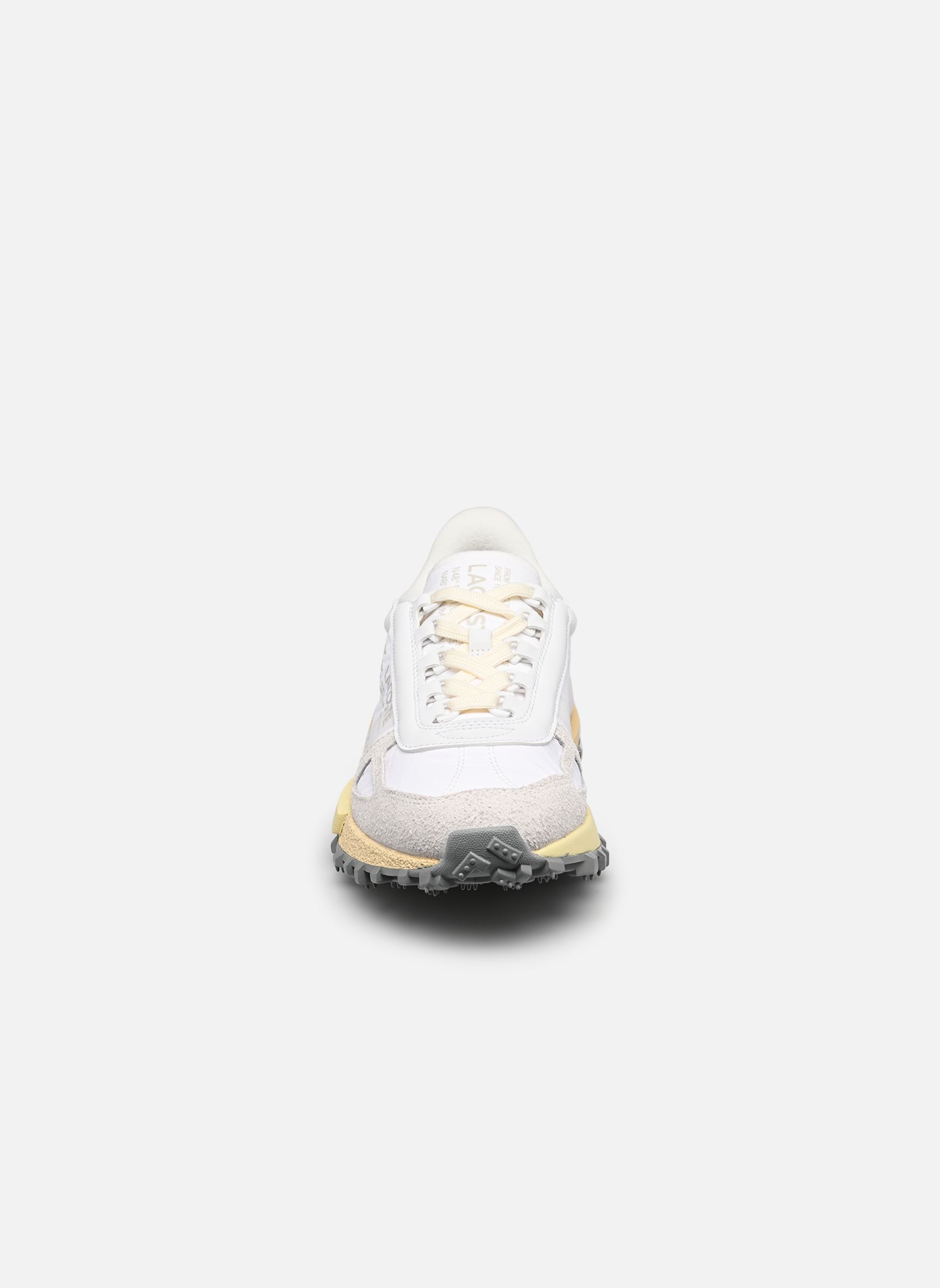 Lacoste Baskets running ELITE ACTIVE M homme blanc | Sarenza France