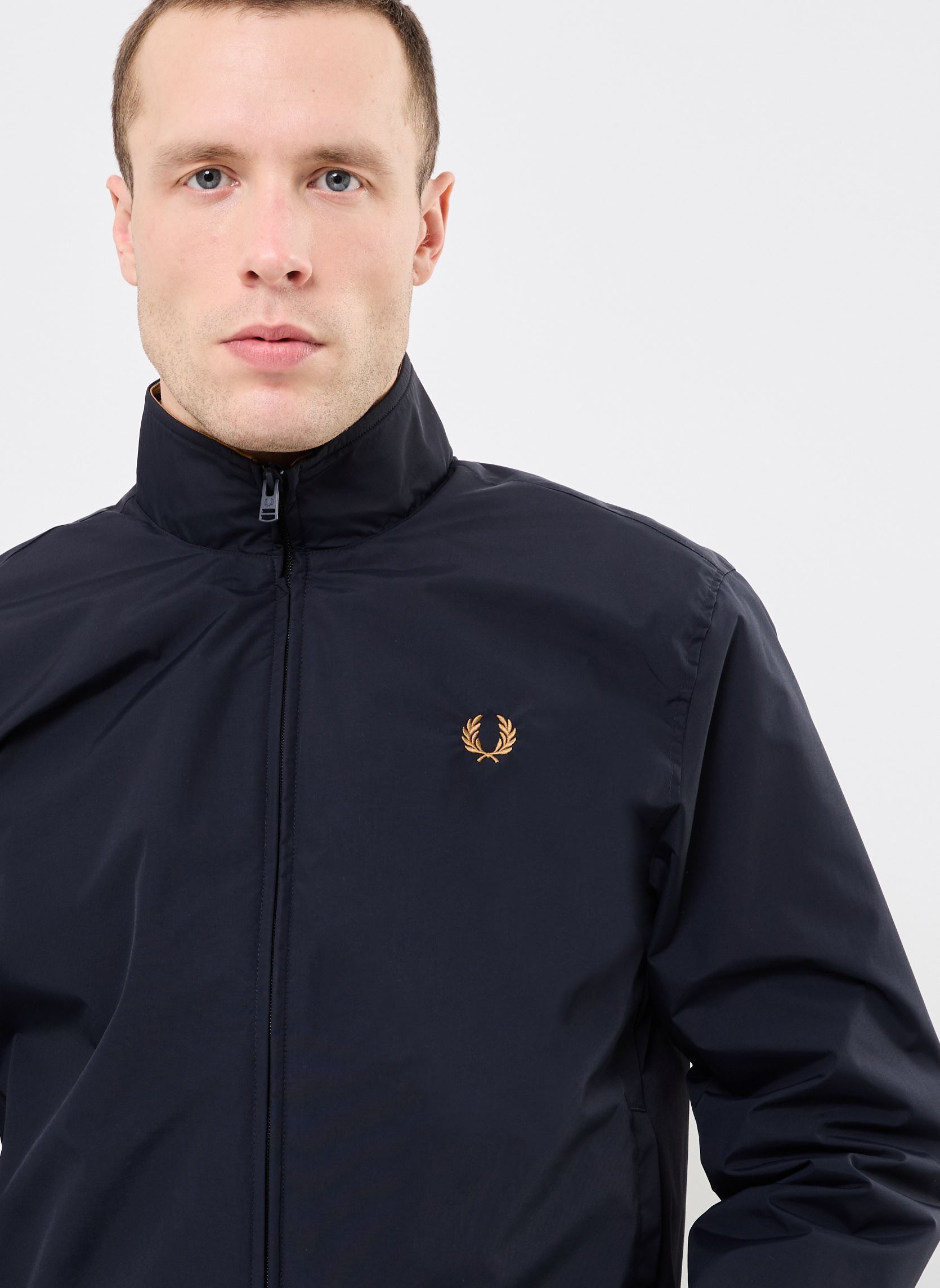 Fred Perry Vestes Veste de sport - THE BRENTHAM JACKET homme bleu ...