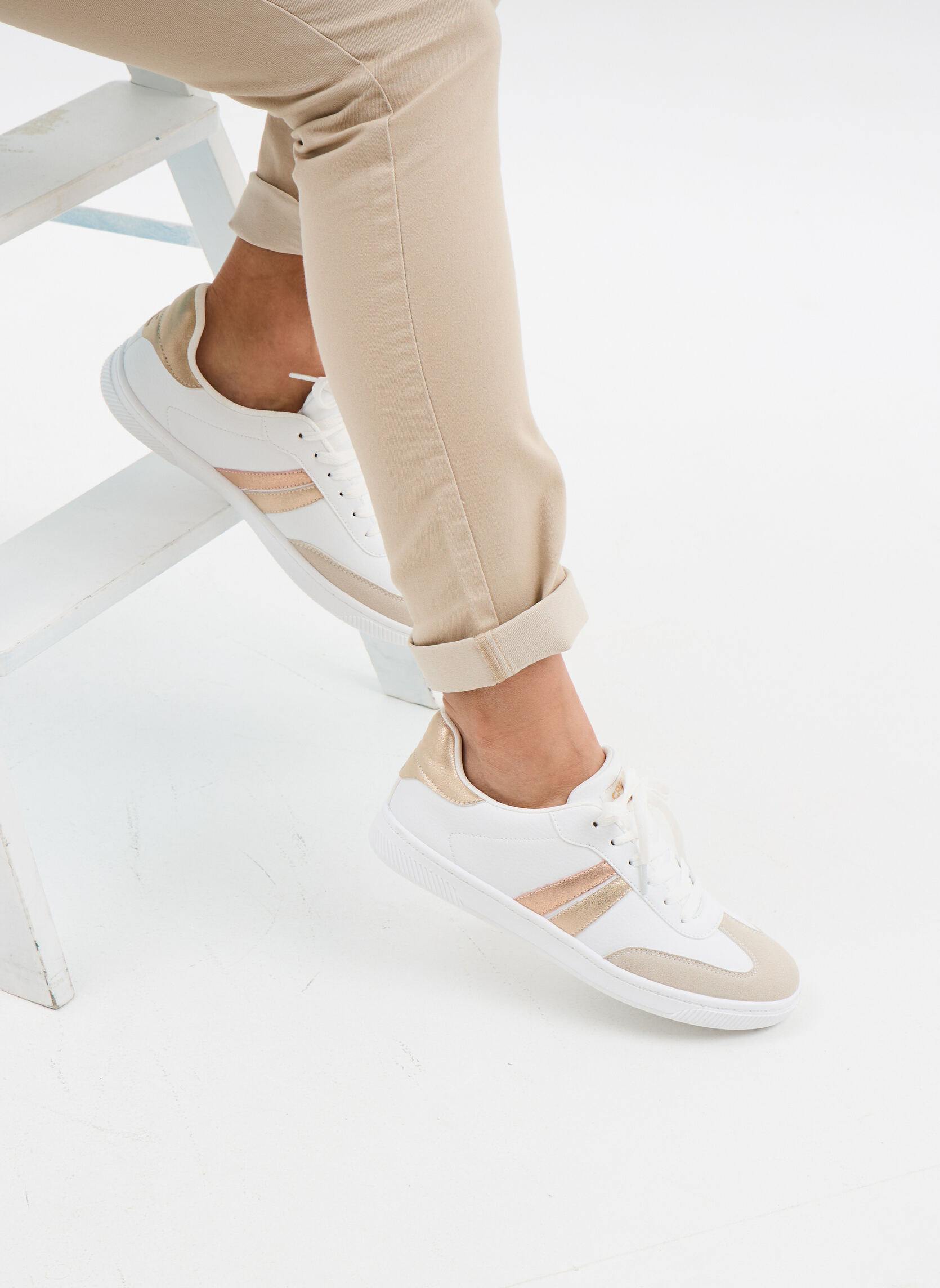 CREEKS Baskets basses Tennis - TILO_S_F_TB_0_251 femme blanc | Sarenza ...