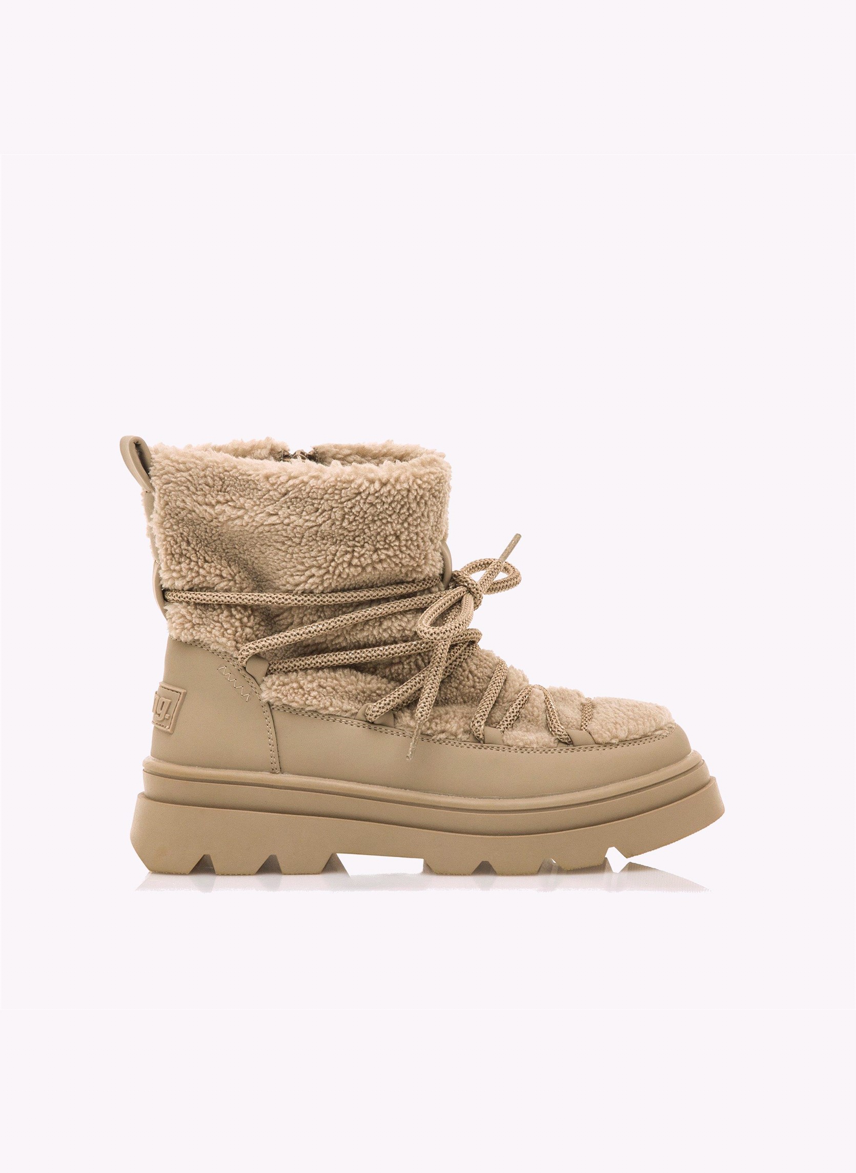 MTNG Bottines et boots Bottines plates Femme MTNG VALIRA beige 59638 ...