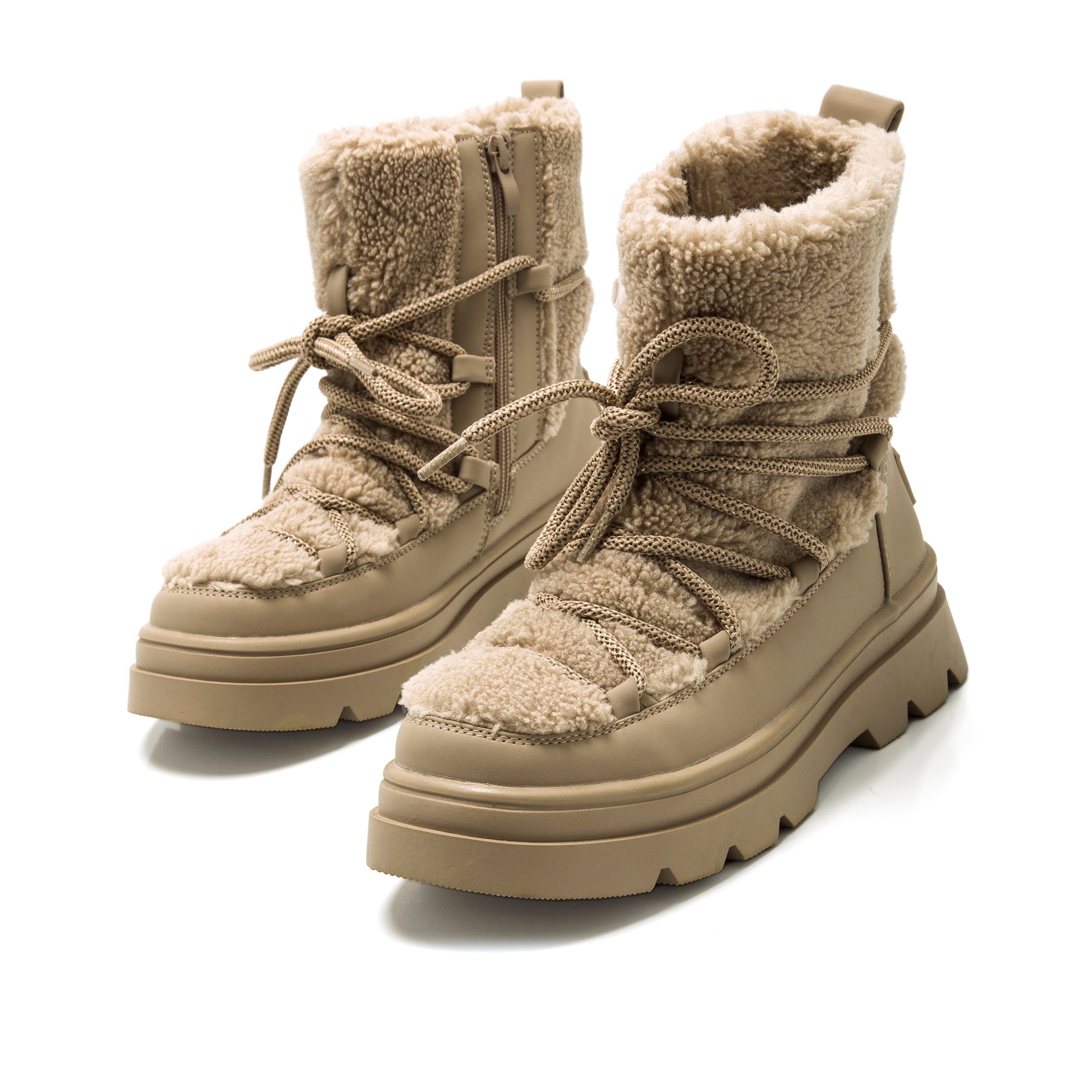 MTNG Bottines et boots Bottines plates Femme MTNG VALIRA beige 59638 ...