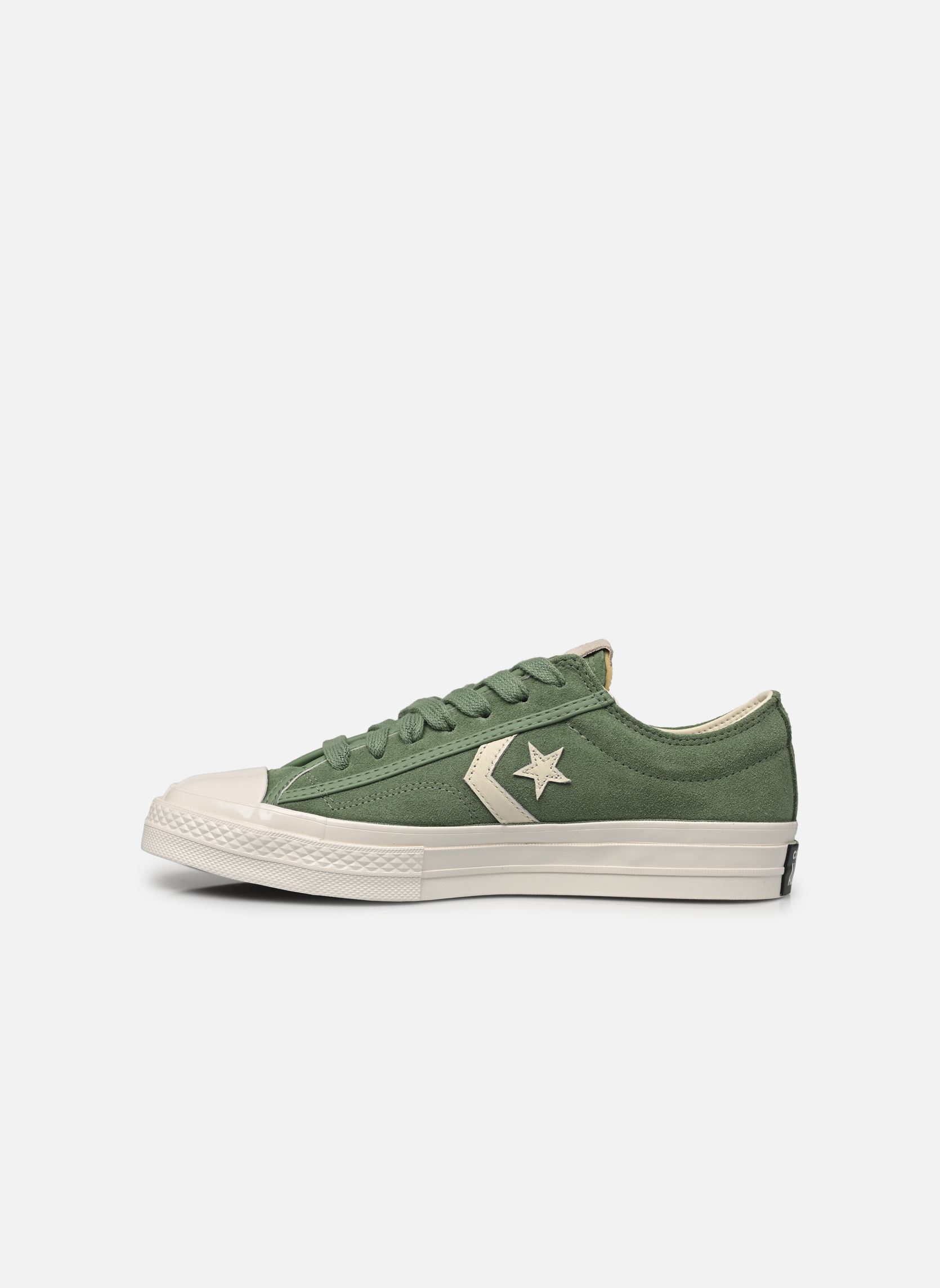 Converse Baskets Star Player 76 Suede Ox M homme vert | Sarenza France