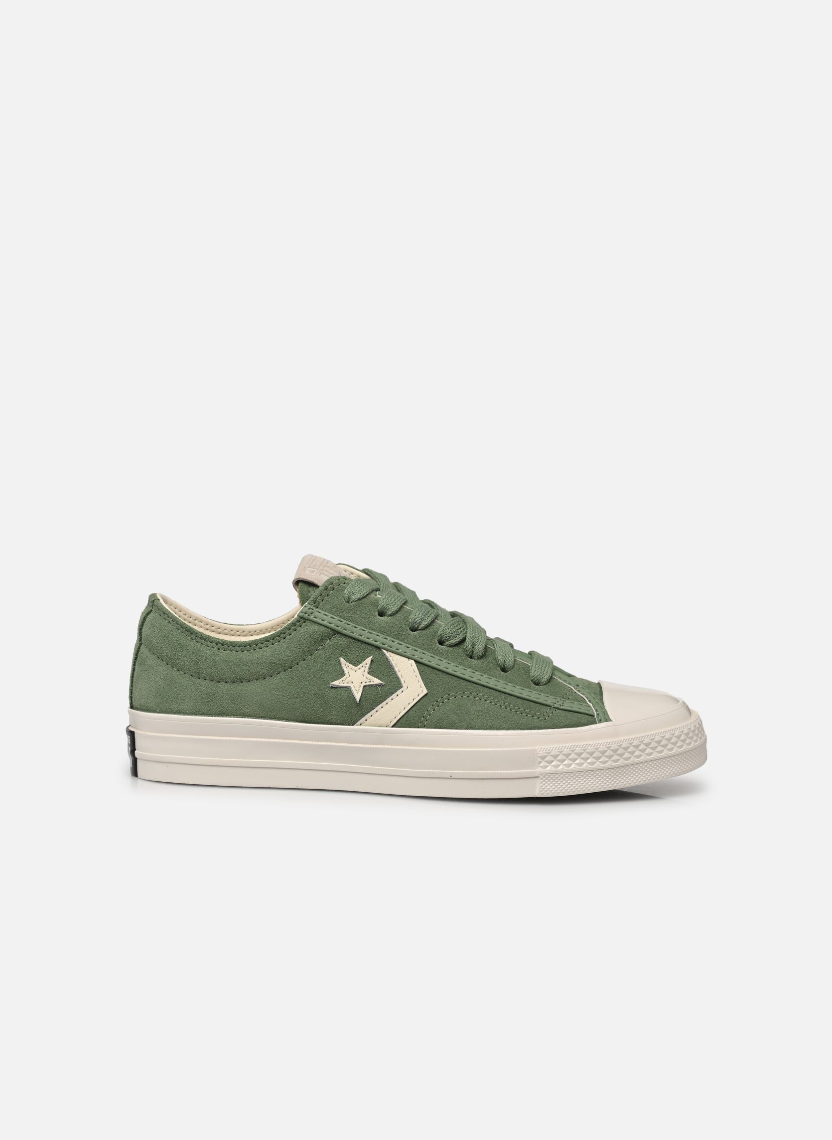 Converse Baskets Star Player 76 Suede Ox M homme vert | Sarenza France