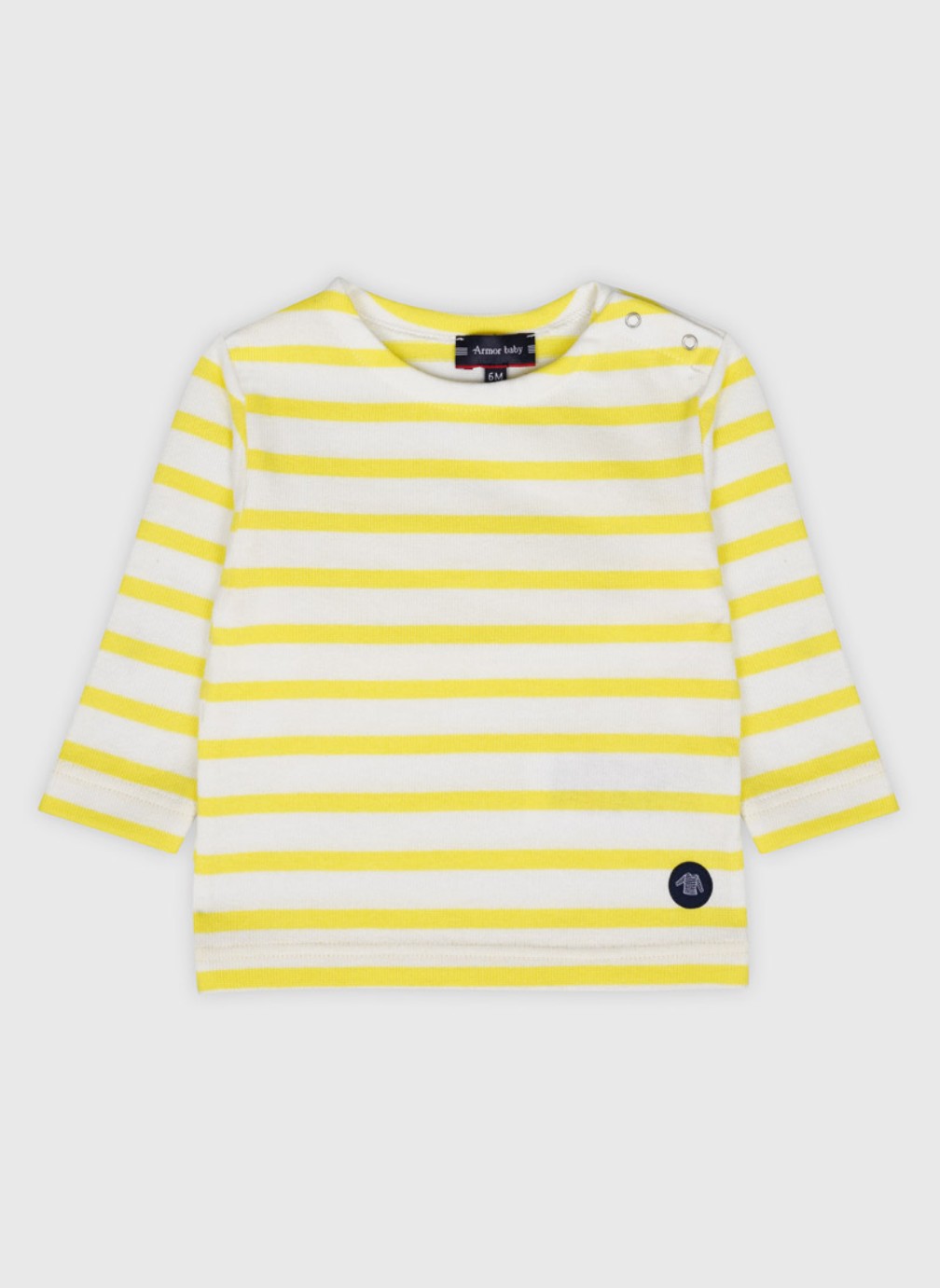 Armor Lux Tee-shirts Marinière Baby aster/ lapis fille jaune | Sarenza ...