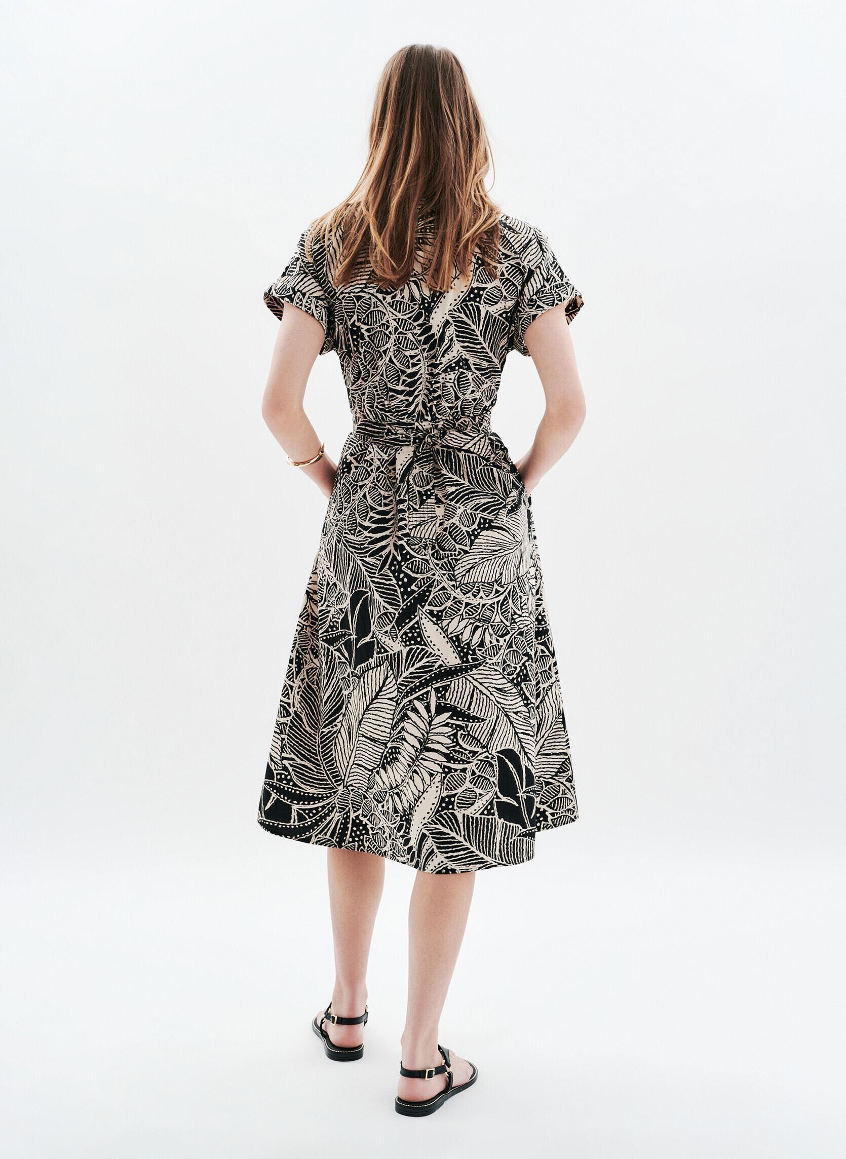 Caroll Robes Robe midi - 251R-FRAN femme noir | Sarenza France