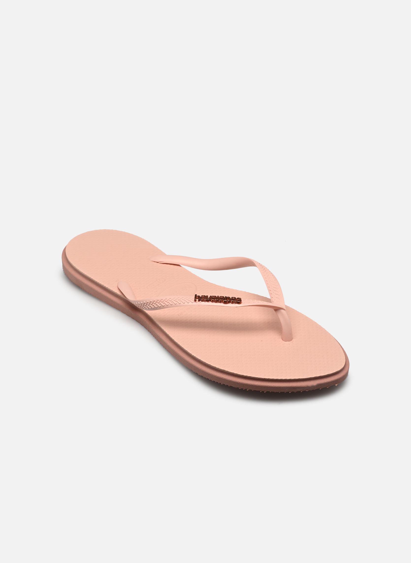 Havaianas Tongs Tongs - Slim Point femme rose | Sarenza France