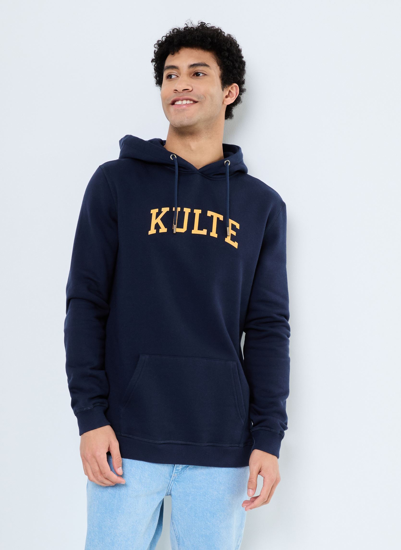 Kulte Sweats à capuche HOOD ATHLETIC TONE homme bleu | Sarenza France