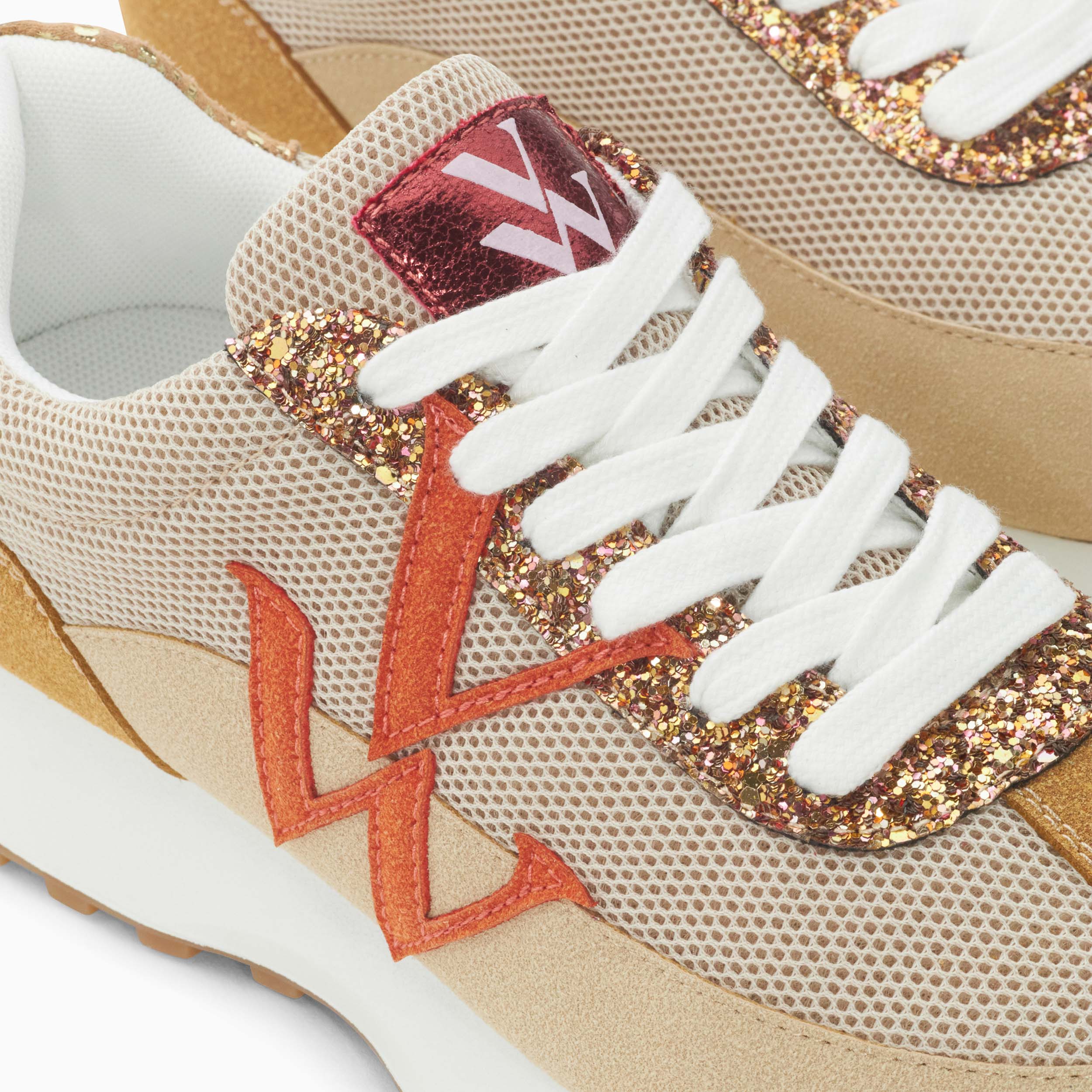 Vanessa Wu Mona (Orange) - Baskets chez Sarenza (857643)