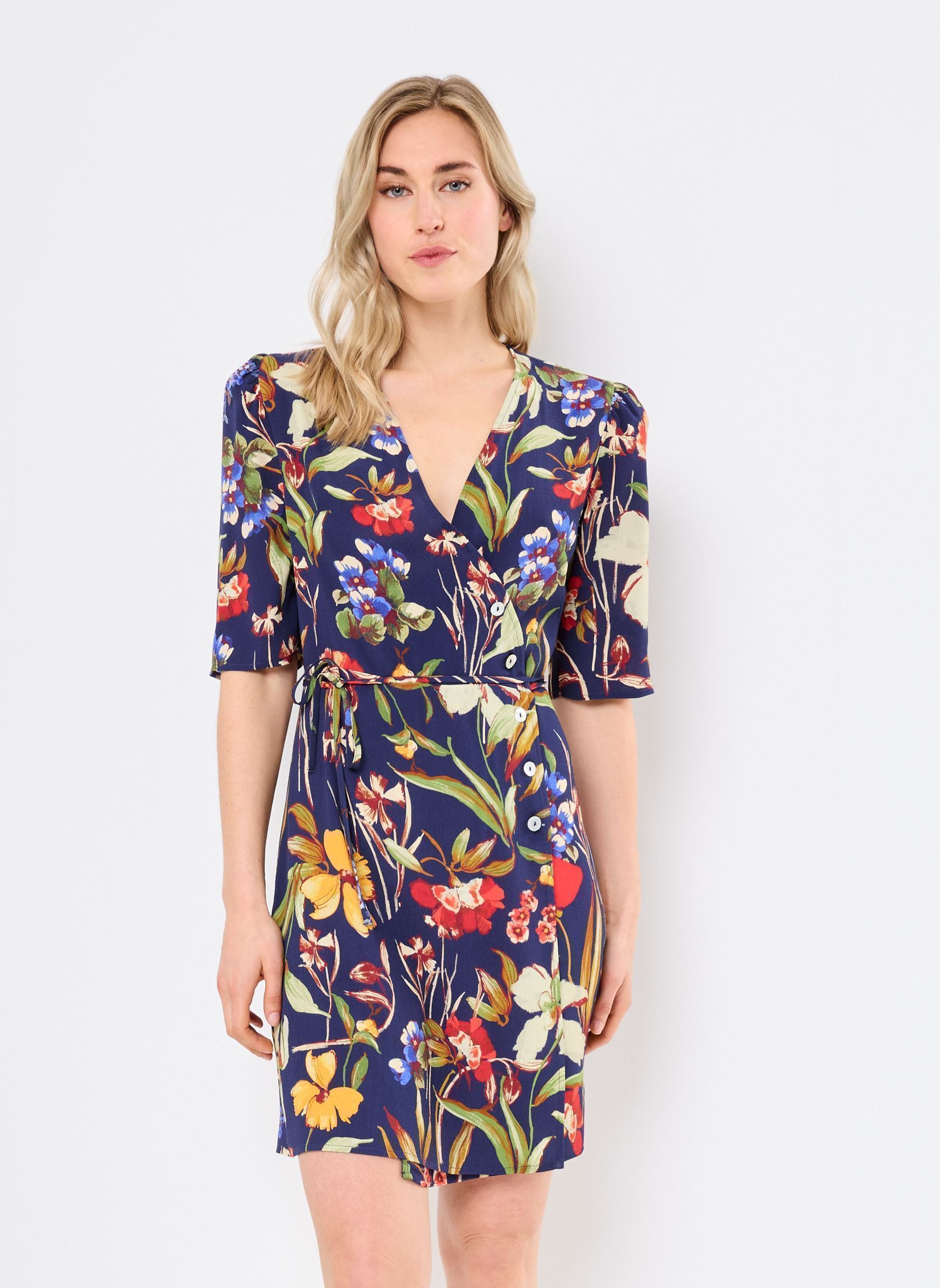 Georgia Rose Robes Robe mini - imprimé RMATISS-COURT femme bleu ...