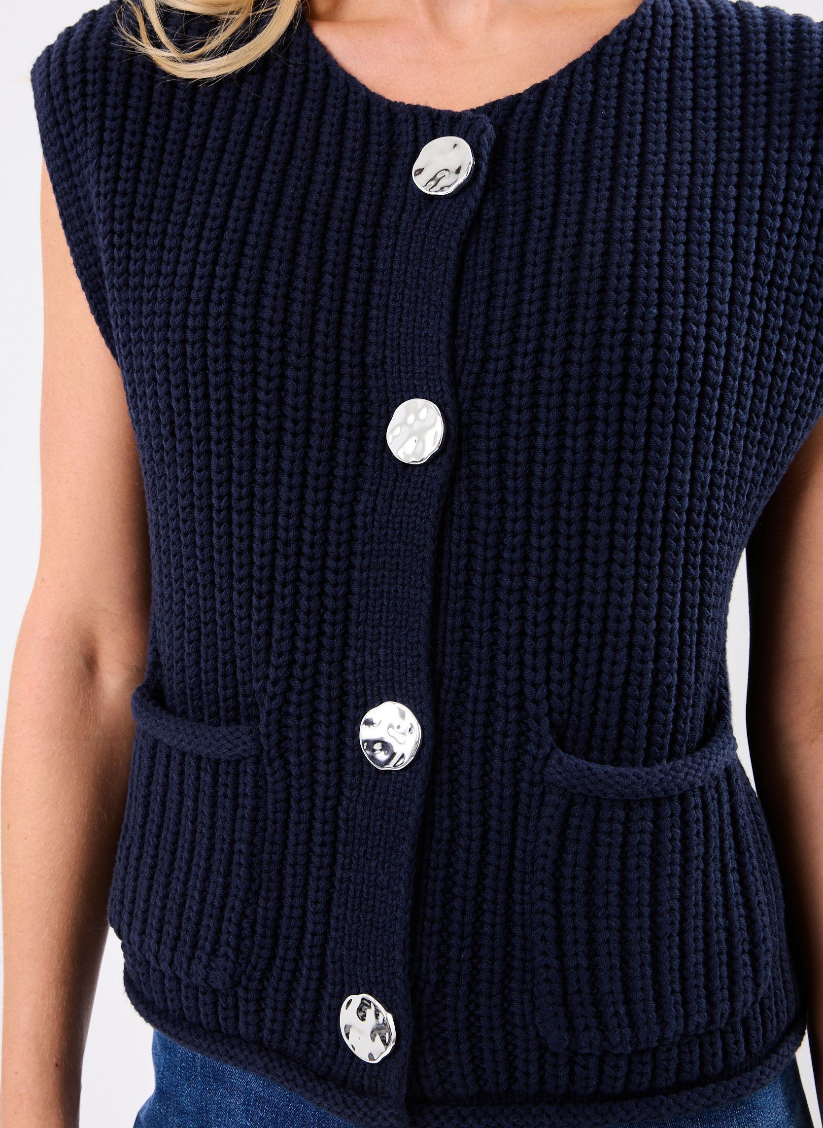 MADE BY Gilets Gilet sans manches - KNIGHT femme bleu | Sarenza Belgique