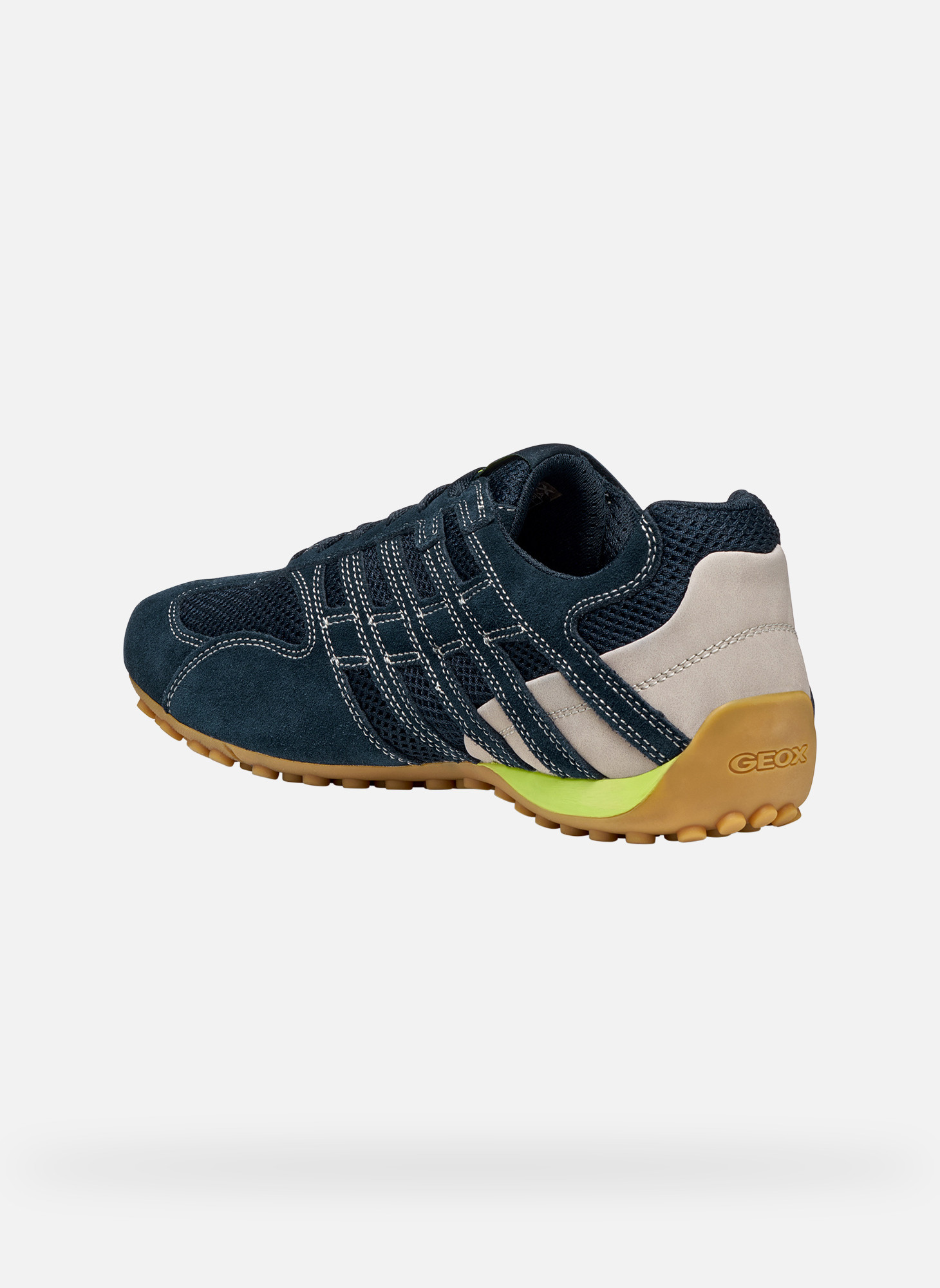 Geox Baskets Baskets SNAKE ORIGINAL MAN - Bleu homme bleu | Sarenza France