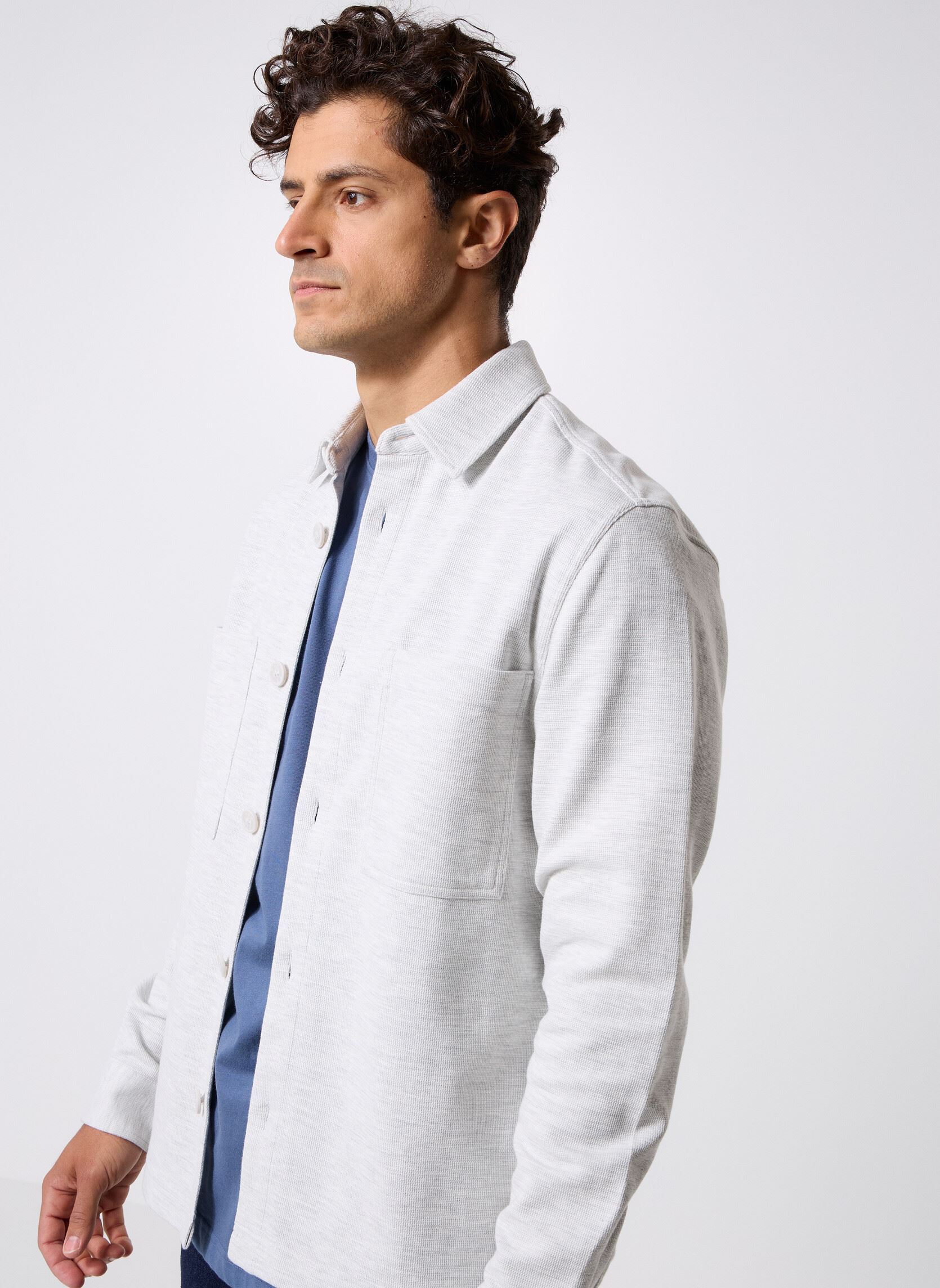 Marvin&Co Chemises Surchemise - CHESURMAILLE homme blanc | Sarenza Belgique