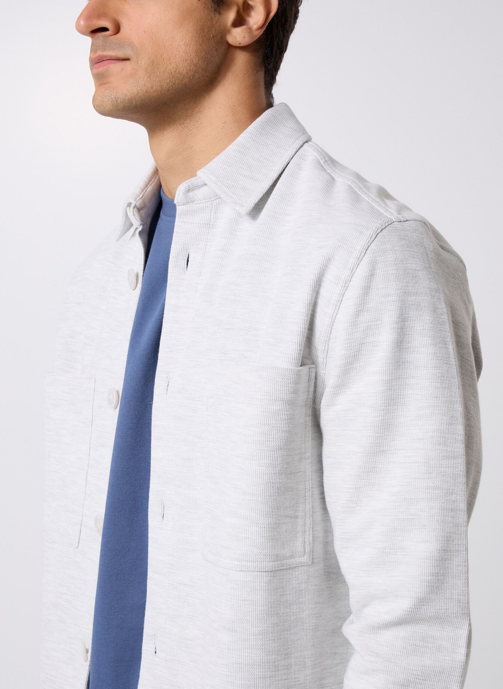 Marvin&Co Chemises Surchemise - CHESURMAILLE homme blanc | Sarenza Belgique