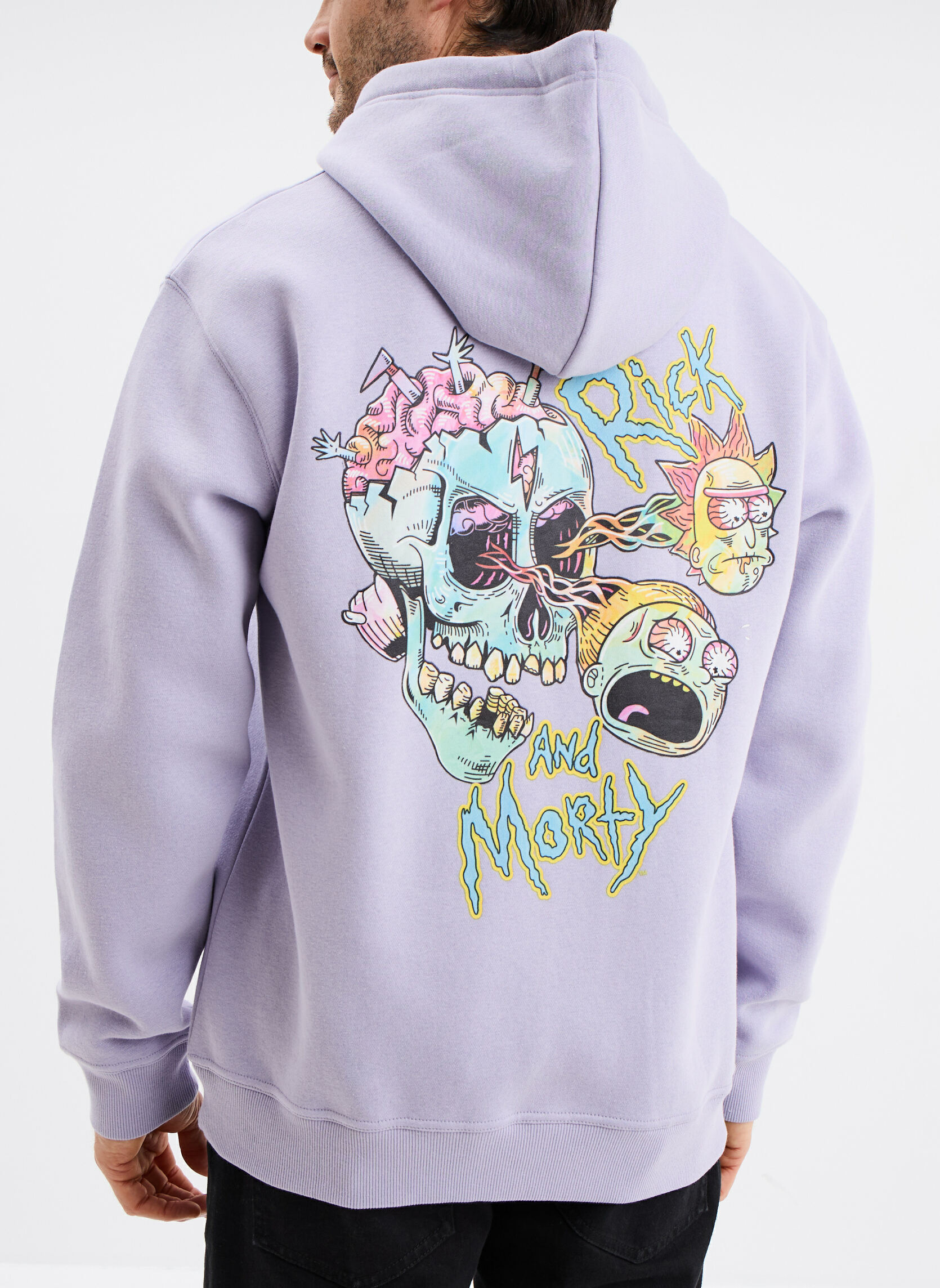 Rick et Morty Sweats à capuche Sweat - SUN_YE90640.F11_RICK homme ...