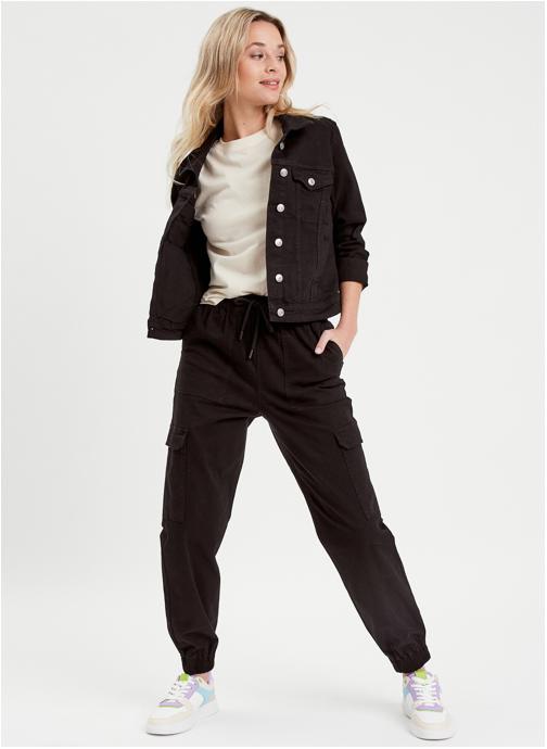 Cache Cache Pantalons fluides - CARGOWEEK2 (Noir) - Vêtements chez ...
