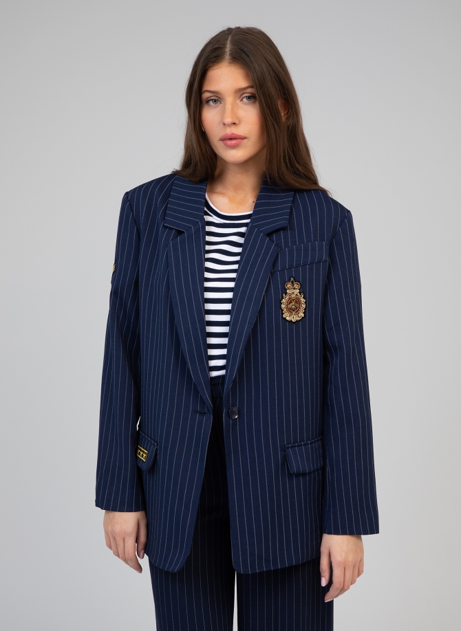 An'ge Vestes VESTE HANAPOLI marine femme bleu | Sarenza France