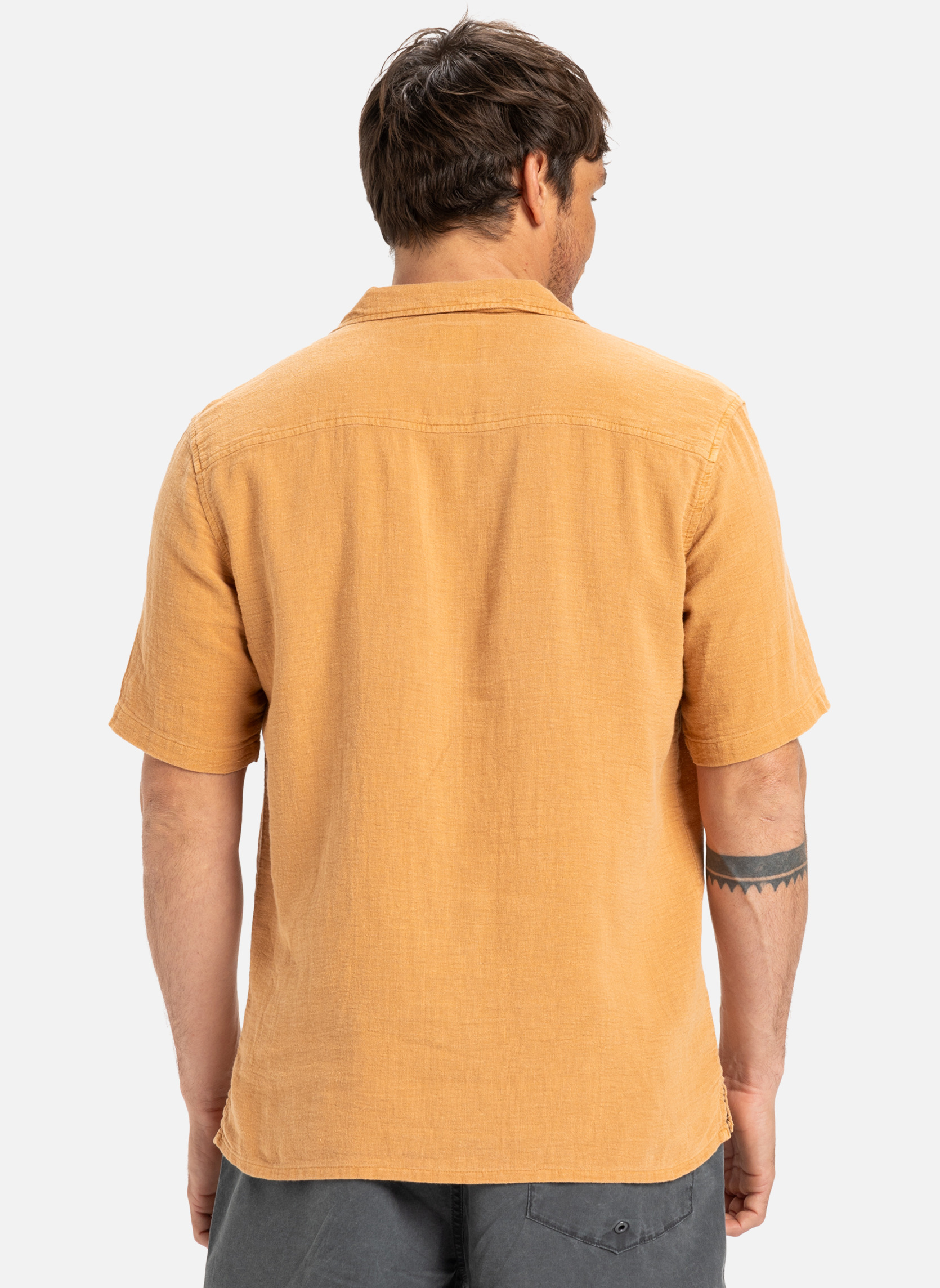 Quiksilver Chemises Chemise à manches courtes SUNRISE homme jaune ...