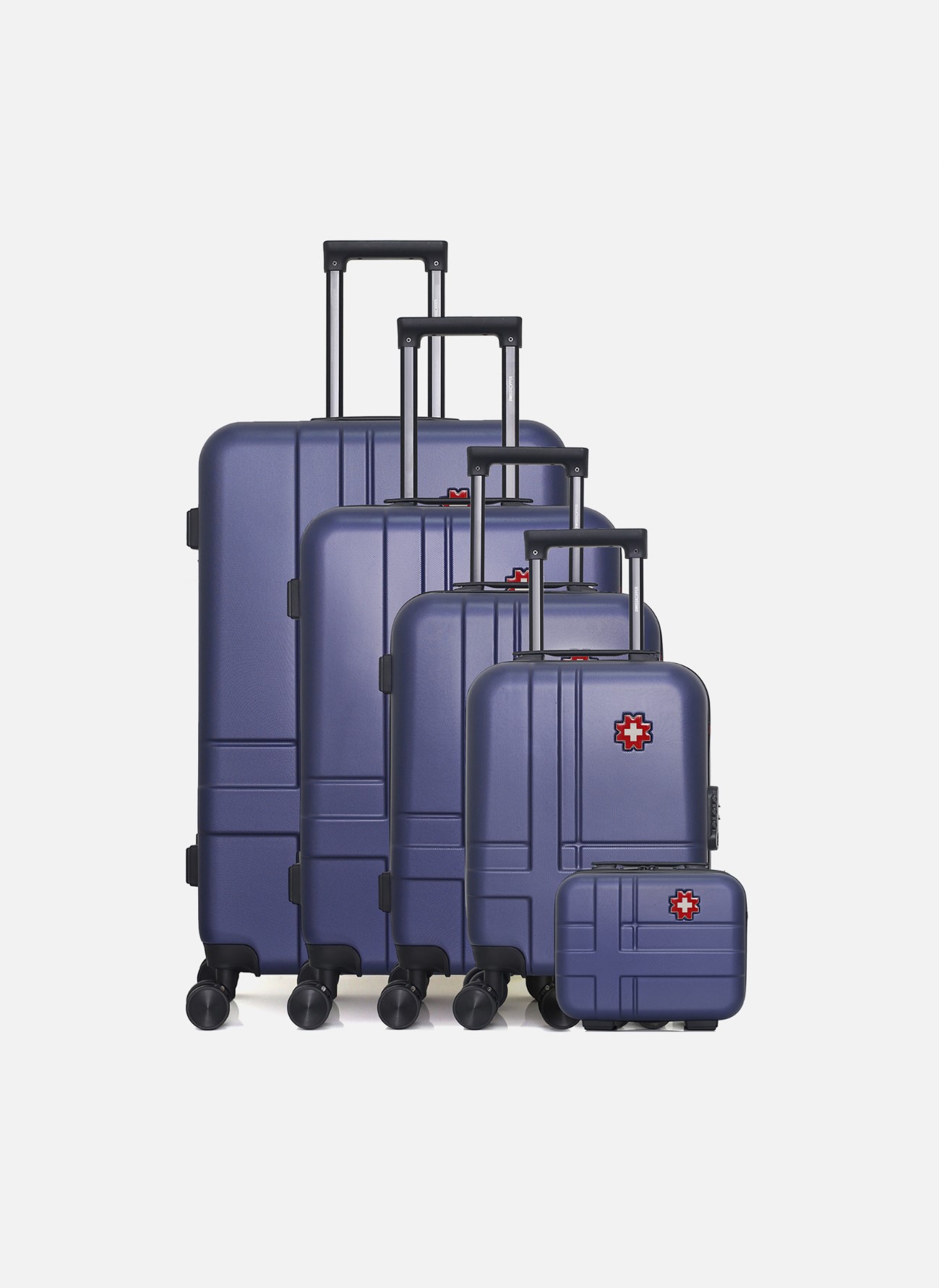 Swiss Kopper Set valise Bagagerie - USTER - marine bleu | Sarenza France