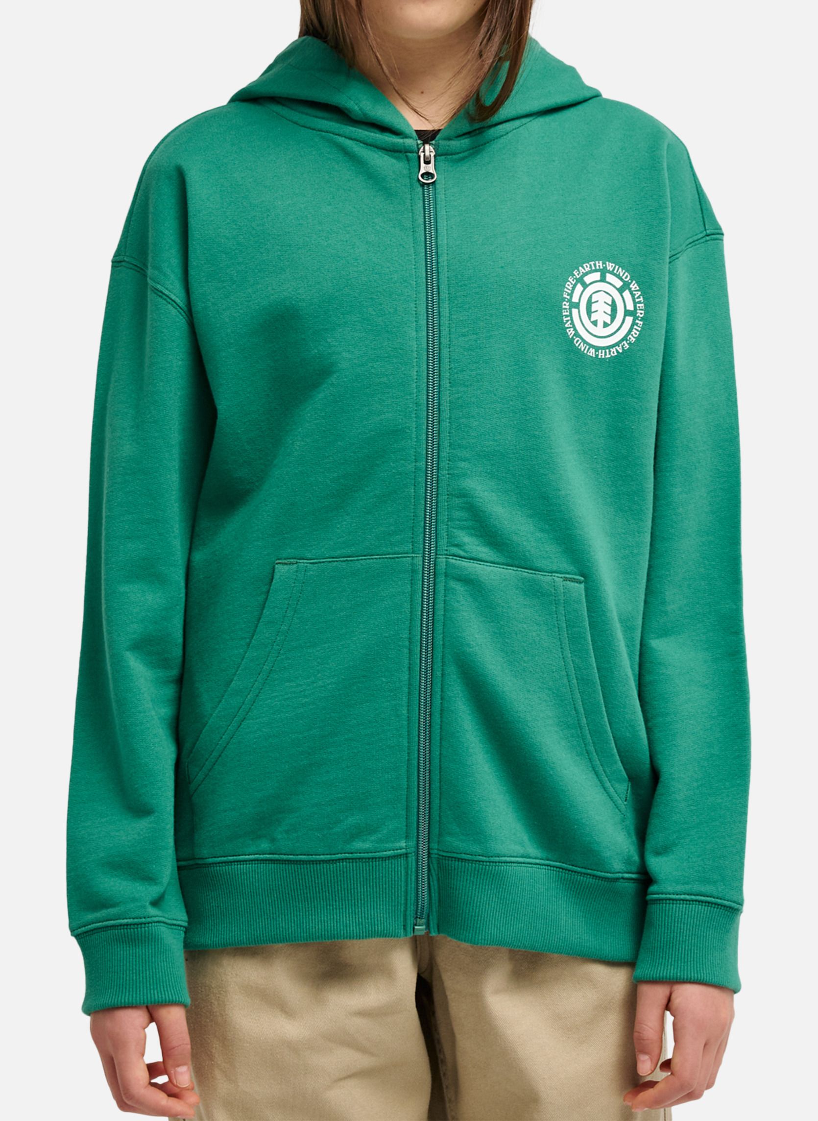 Element Sweats à capuche Sweat à capuche zippé SEAL BP garçon vert ...