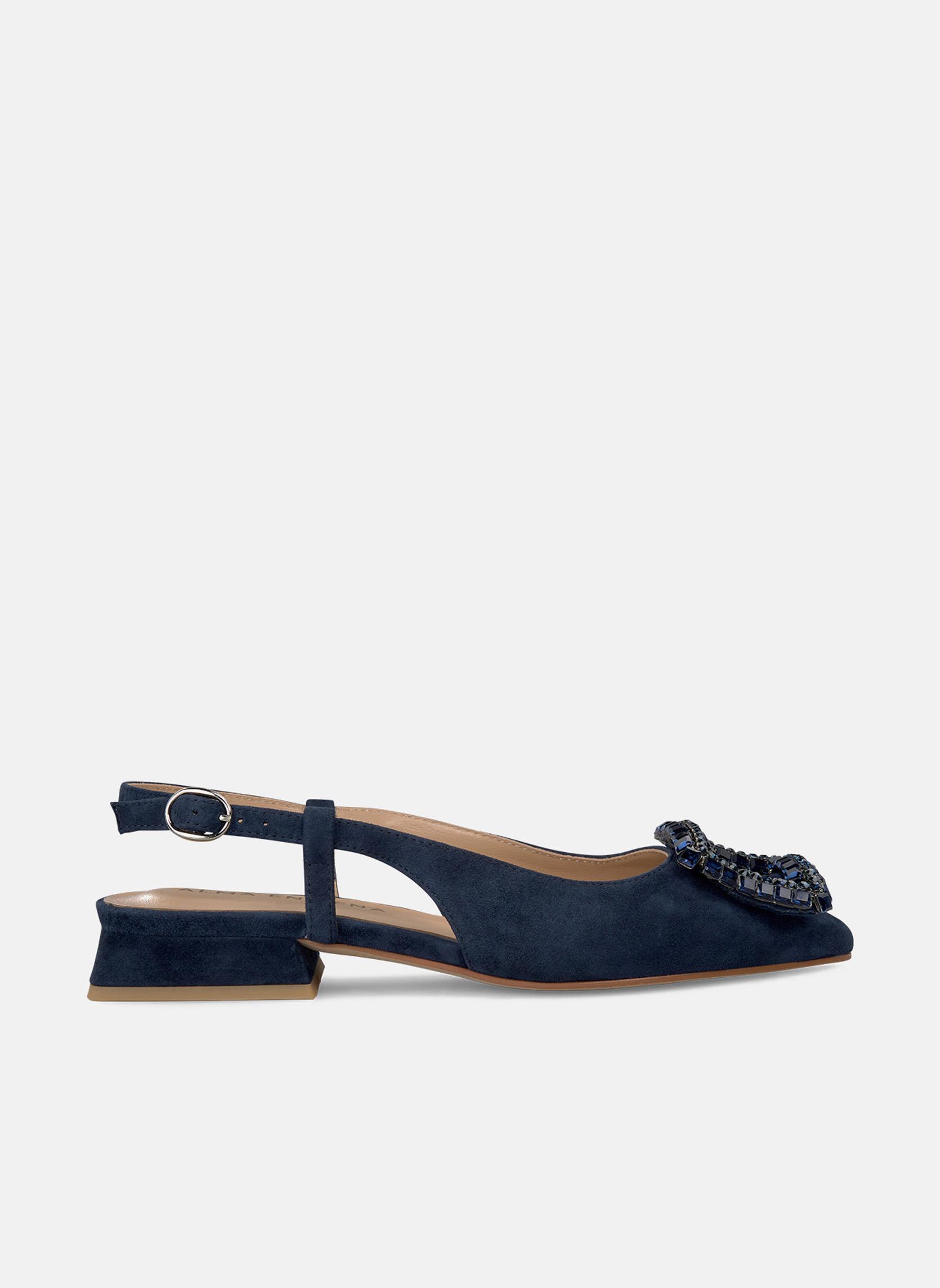 Alma en Pena Ballerines classiques Ballerines V250480 Bleu Marine femme ...