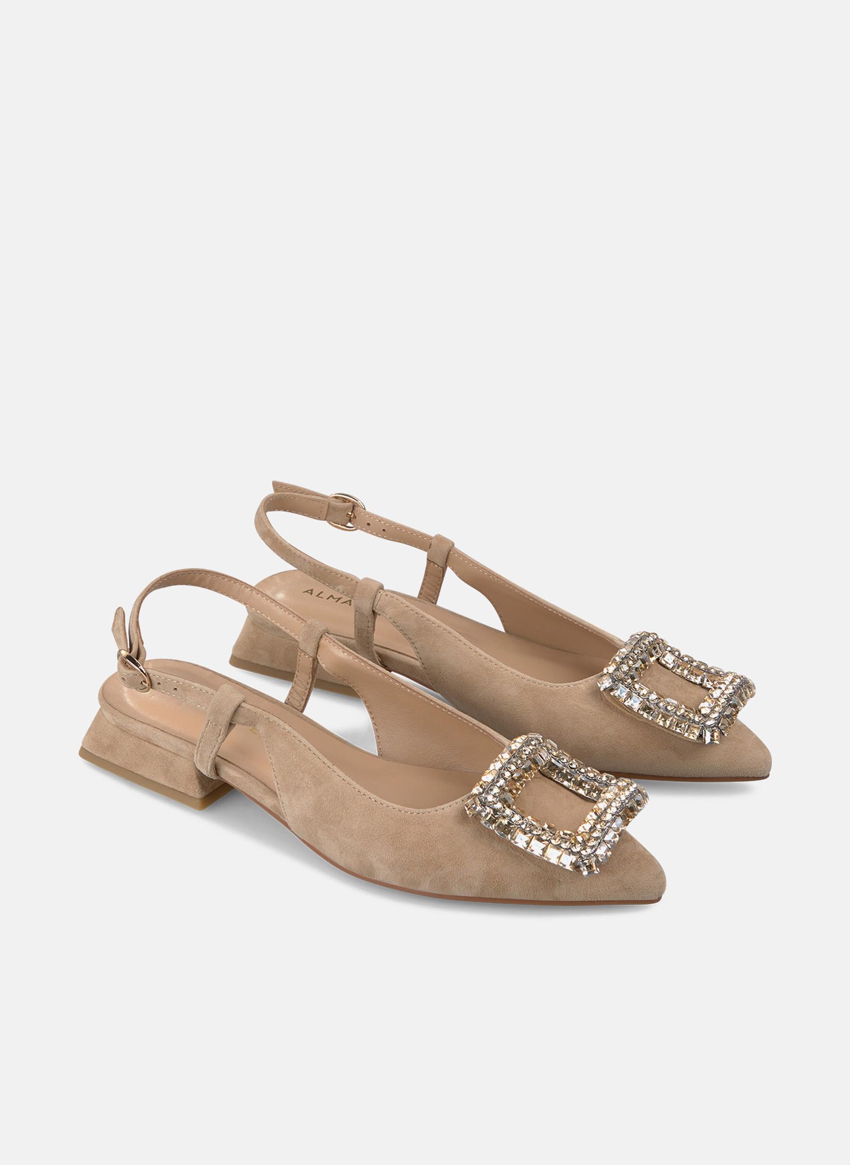 Alma en Pena Ballerines classiques Ballerines V250480 Sable femme beige ...