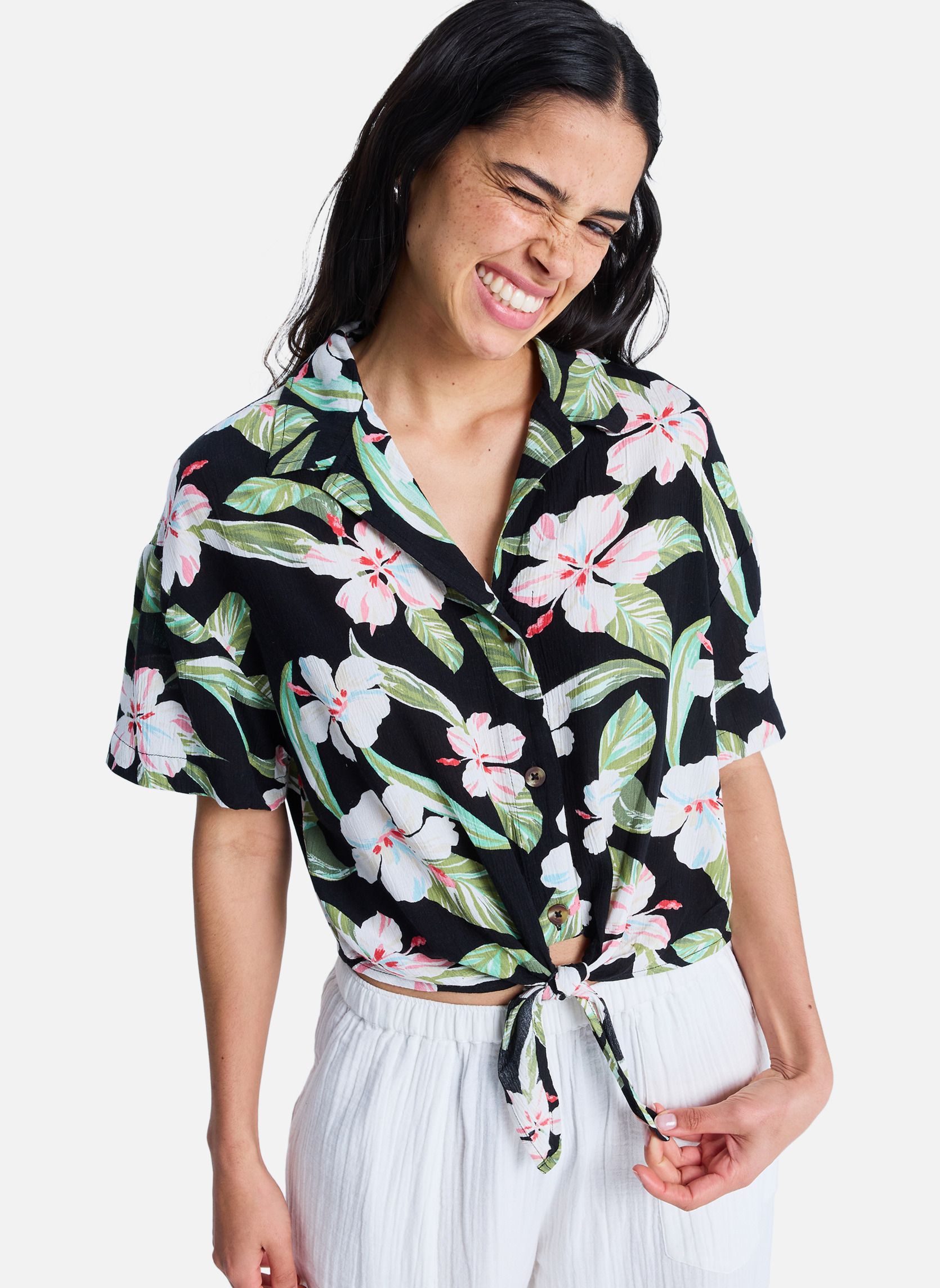 Roxy Tops Haut léger SALTY SWEET. femme noir | Sarenza France