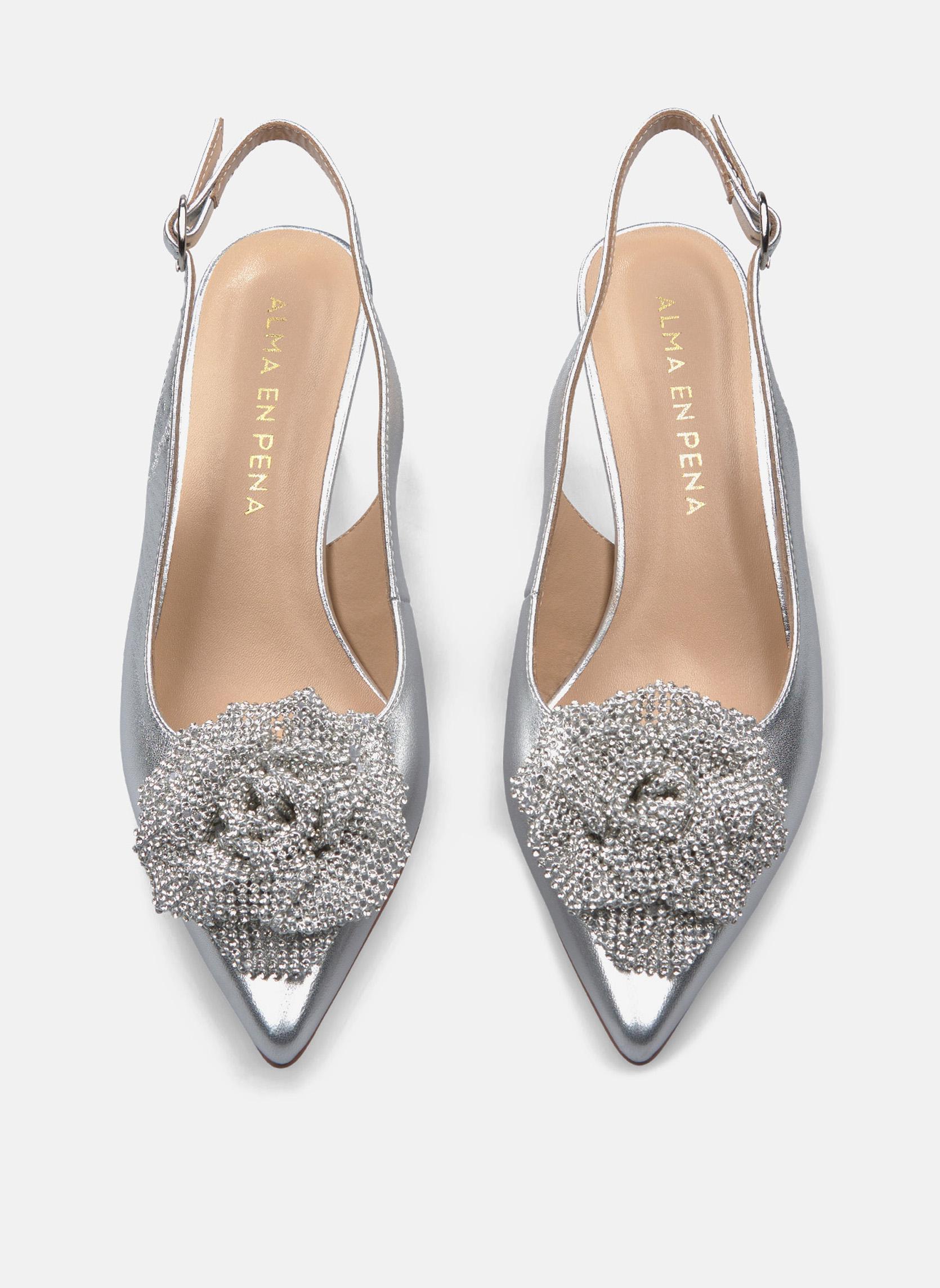 Alma en Pena Escarpins Talons V250665 Argent femme argent | Sarenza France