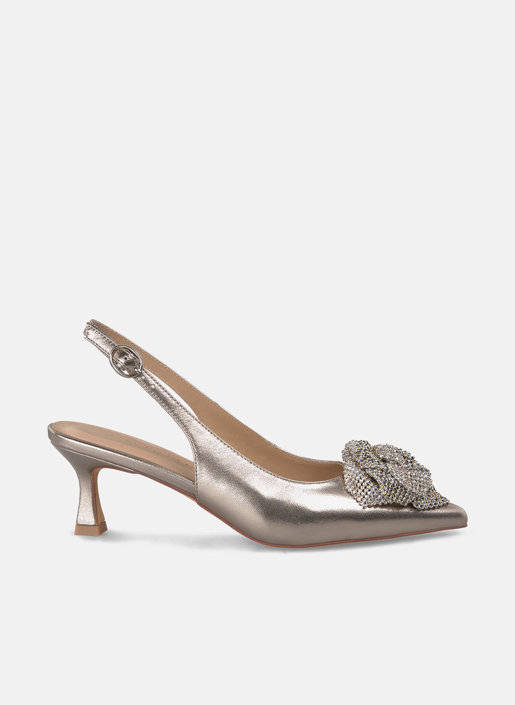 Alma en Pena Escarpins Talons V250665 Bronze femme or | Sarenza France