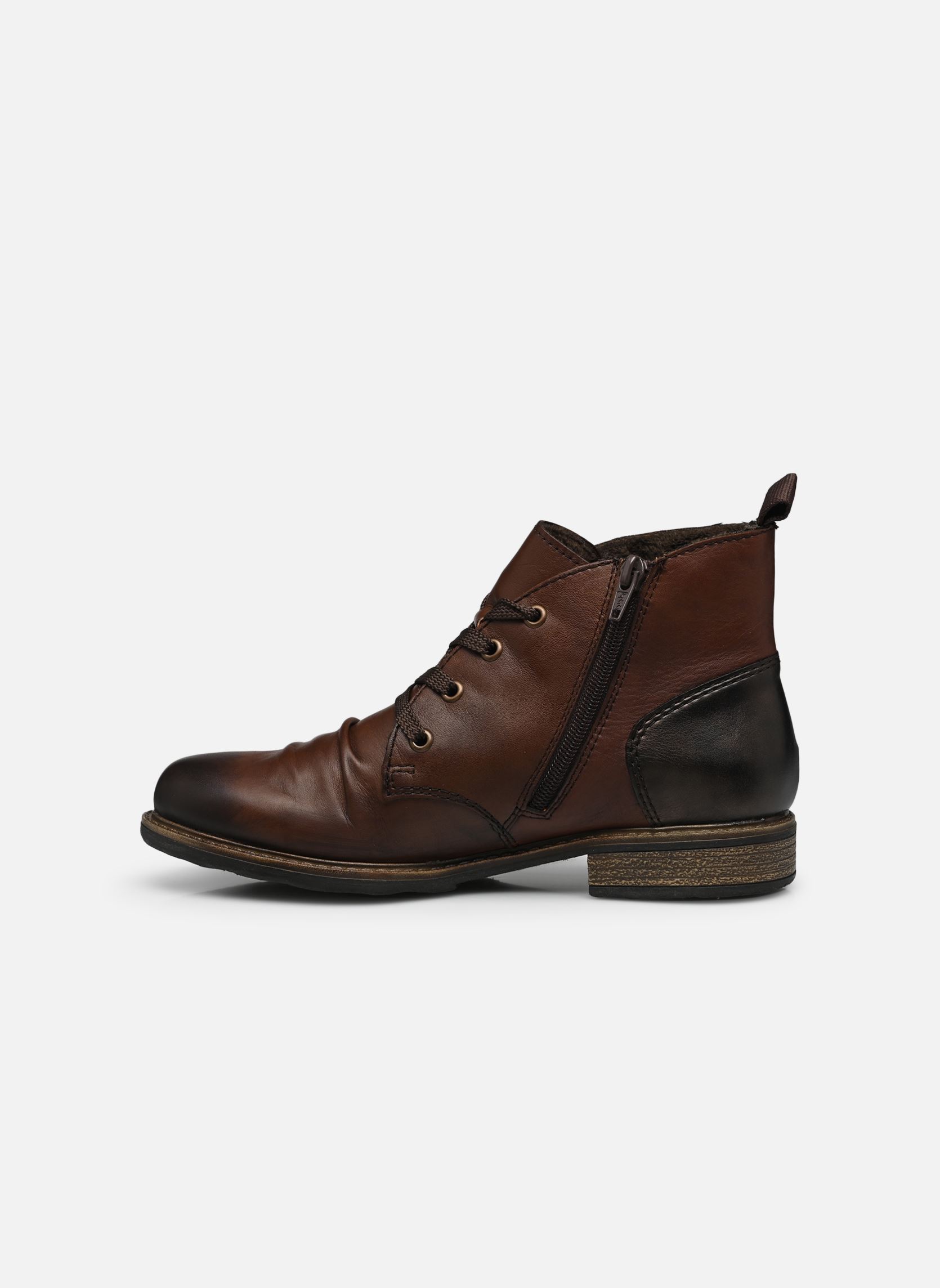 Rieker Bottines à lacets 74804 femme marron | Sarenza France