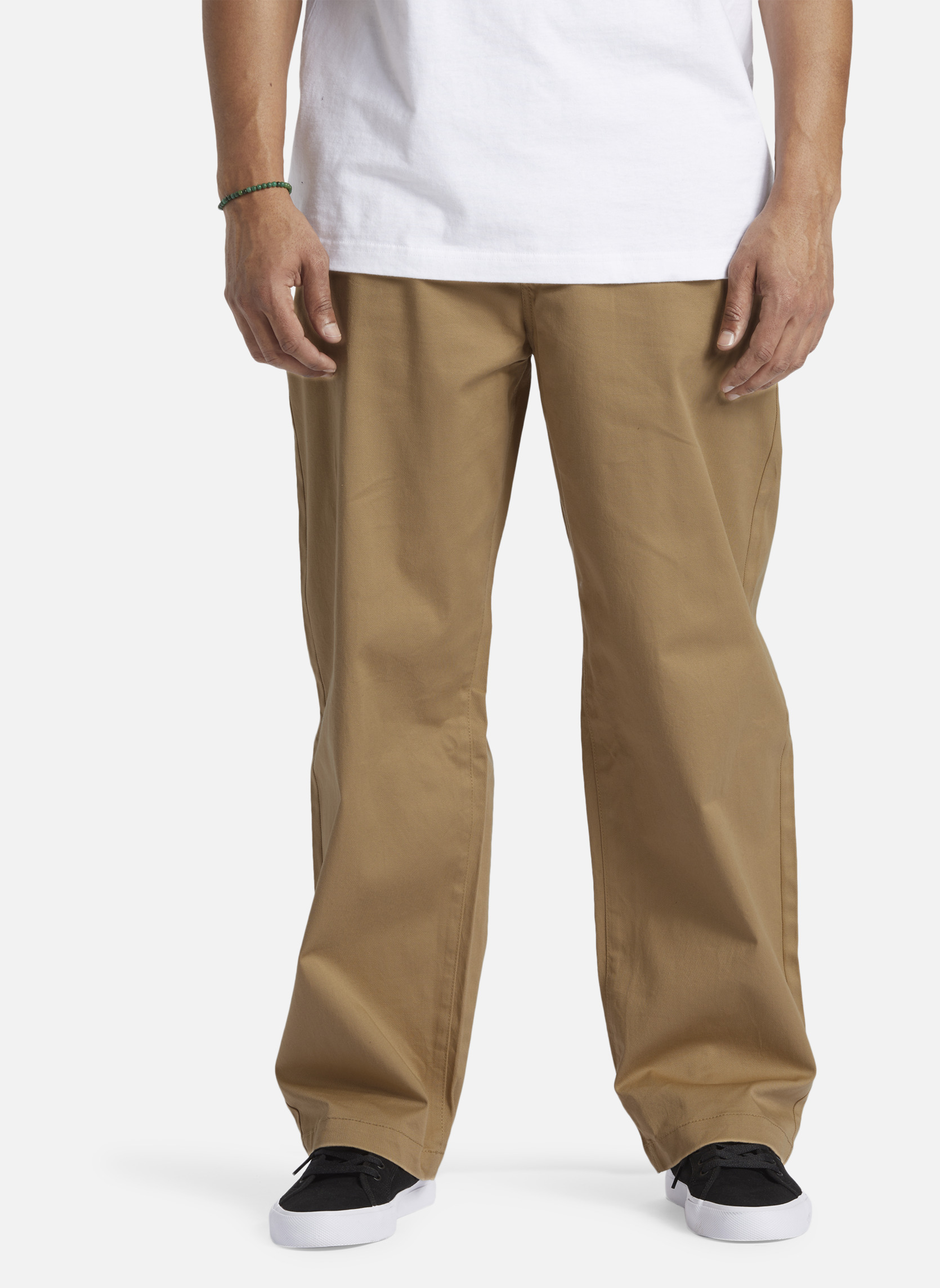DC Shoes Pantalons droits Worker Baggy homme beige | Sarenza France