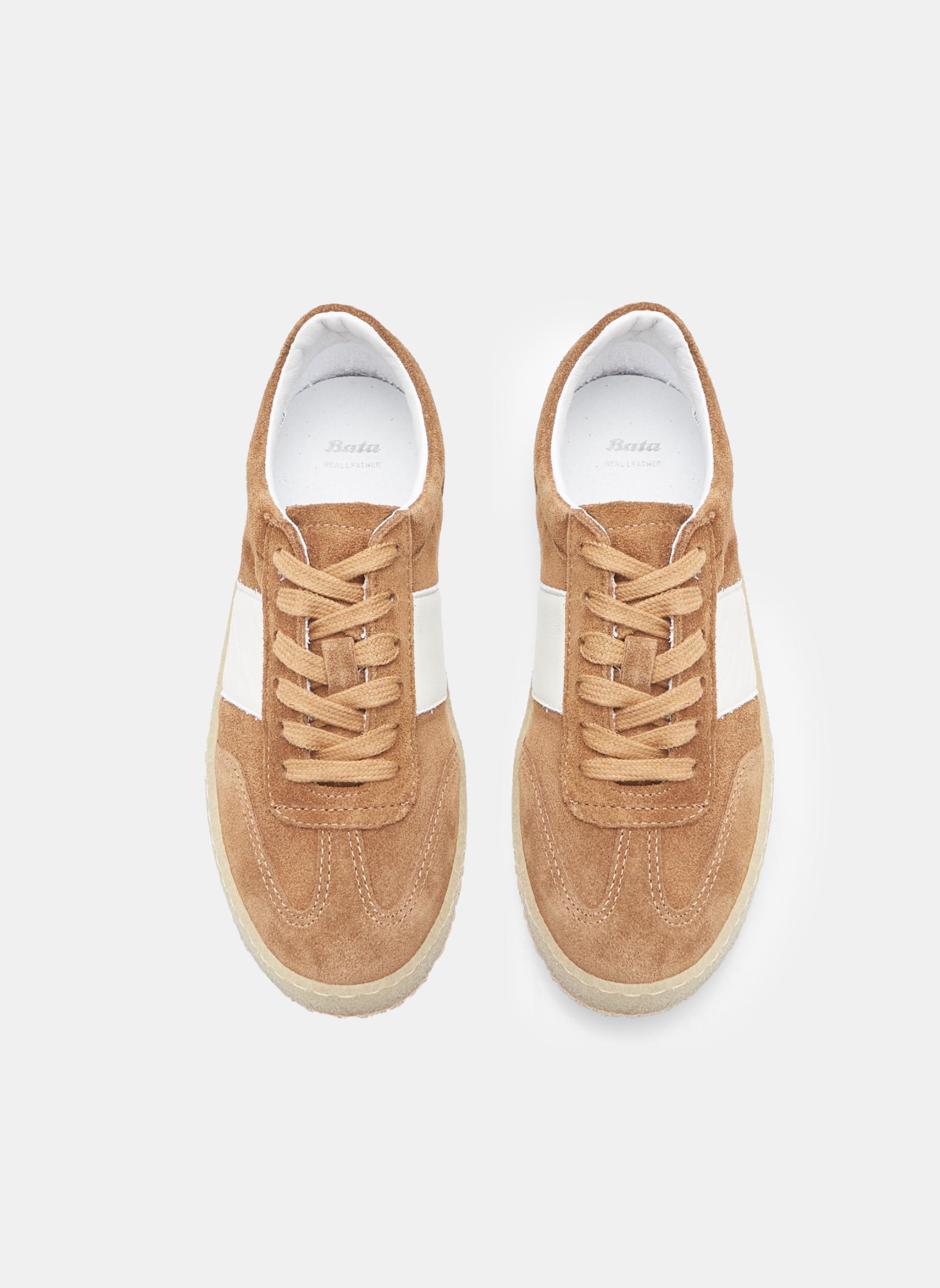 Bata Baskets basses beige | Sarenza France