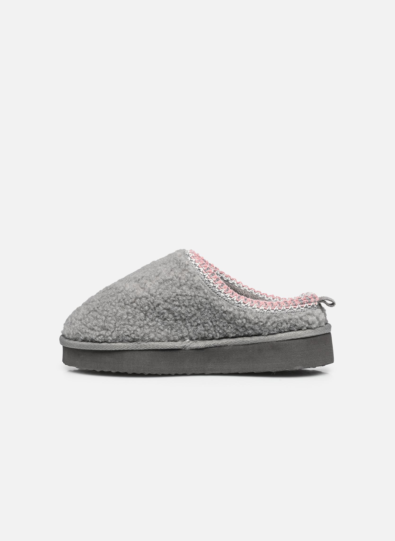 Sarenza Wear Chaussons mules chausson femme MARQUISE femme gris ...