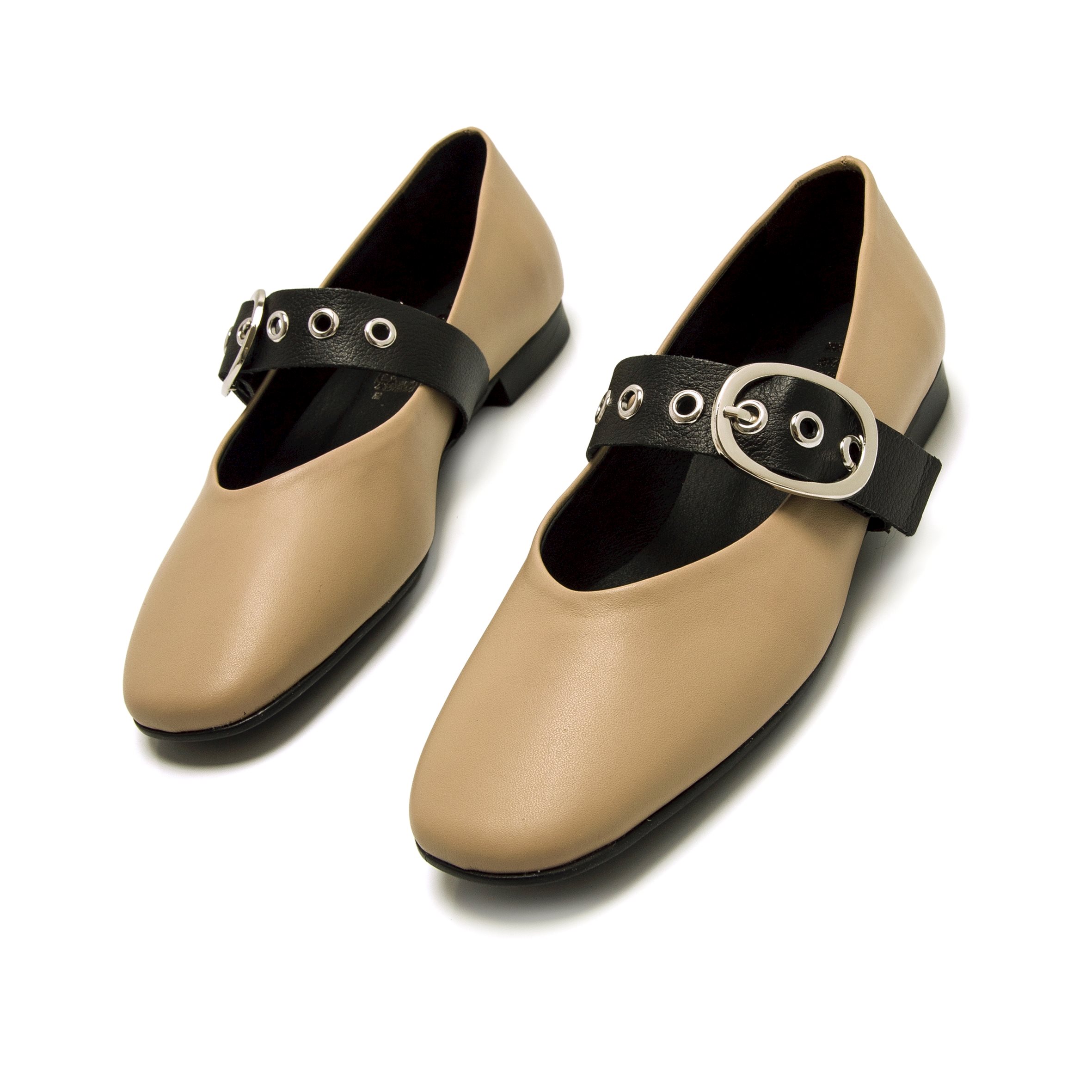 MTNG Ballerines classiques Chaussures plates Femme MTNG CAMILLE beige ...