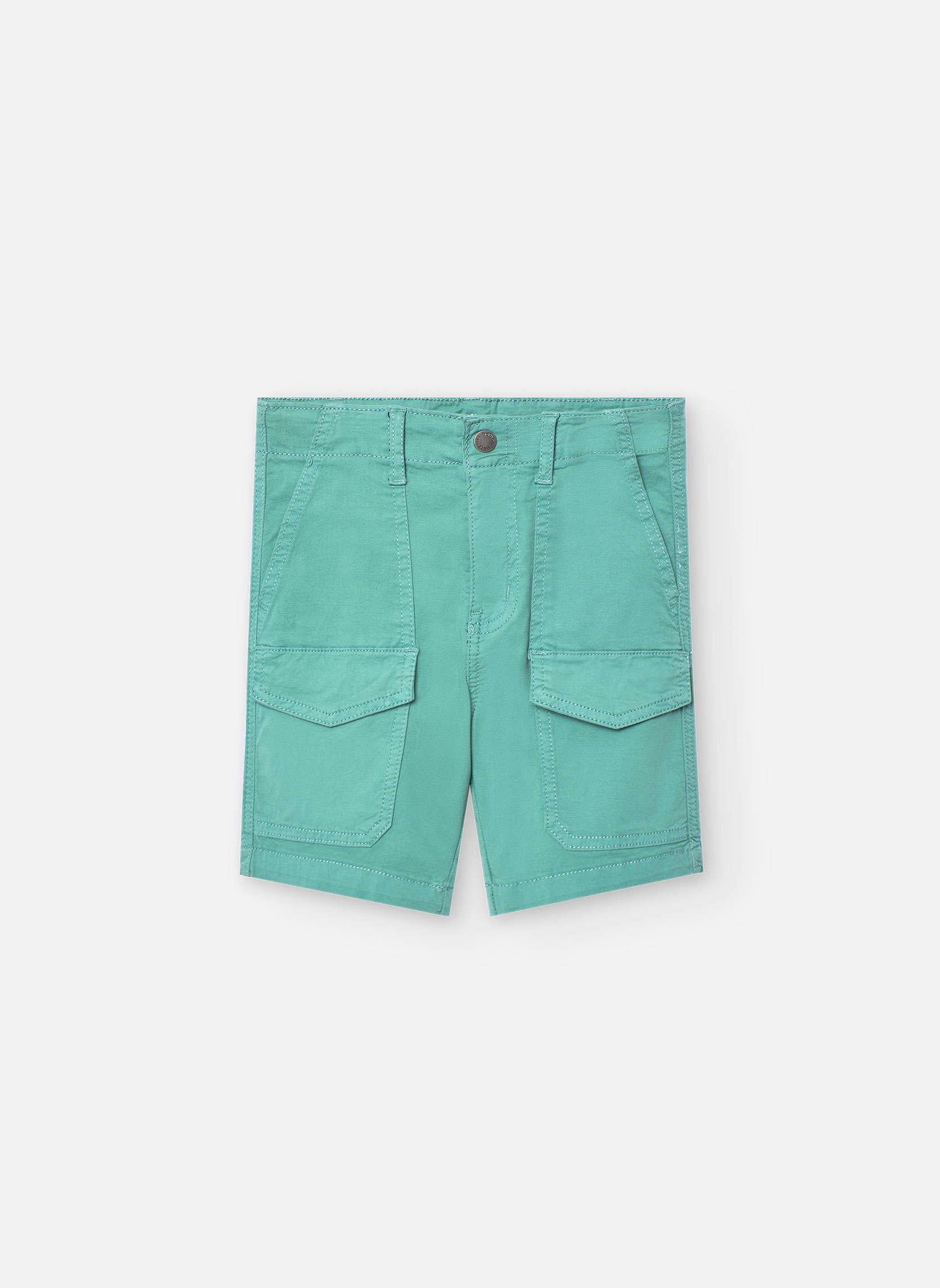 Boboli Bermudas Bermuda en toile impermeable-SO SUNNY-Vert vert ...