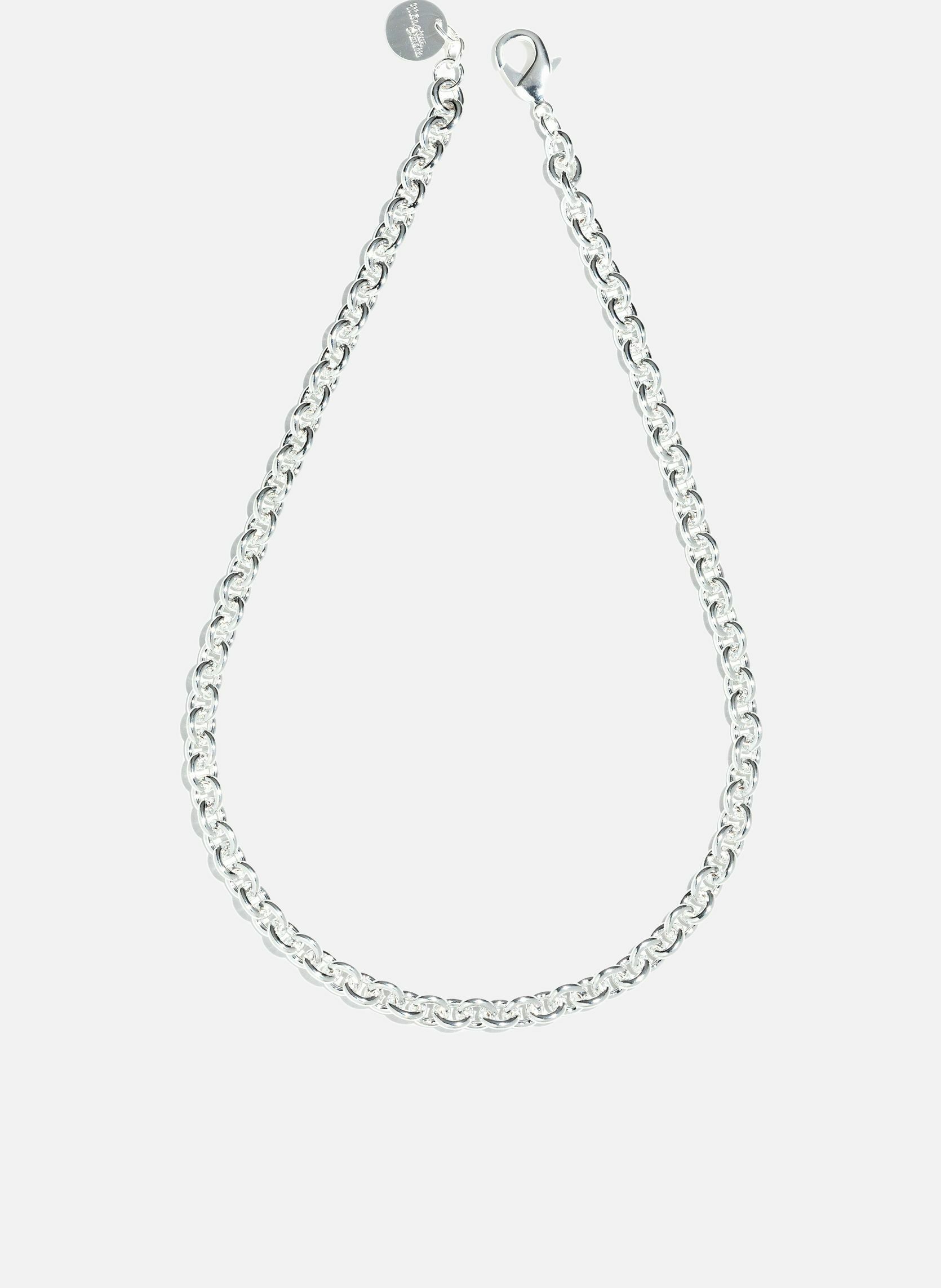 Monsieur Simone Colliers maxi collier plaqué argent - GASTON femme ...