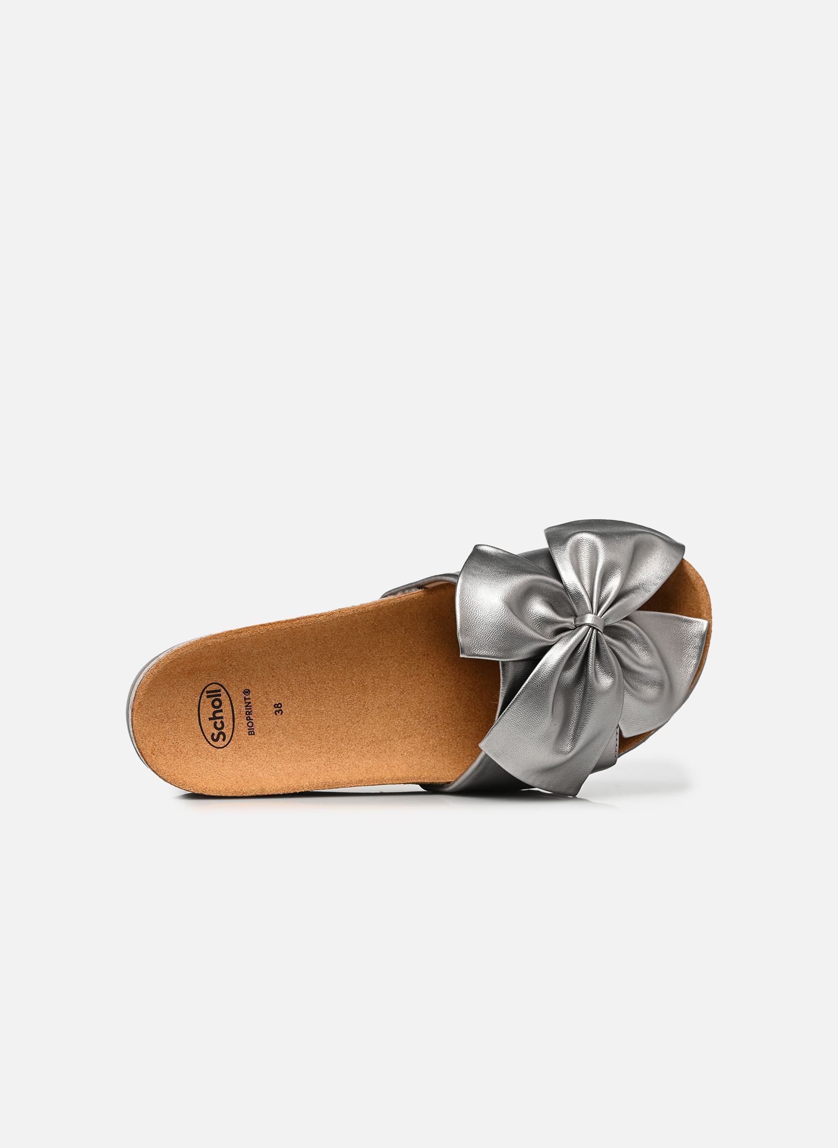 Scholl Mules et sabots Bowy 2.0 comfort femme argent | Sarenza France