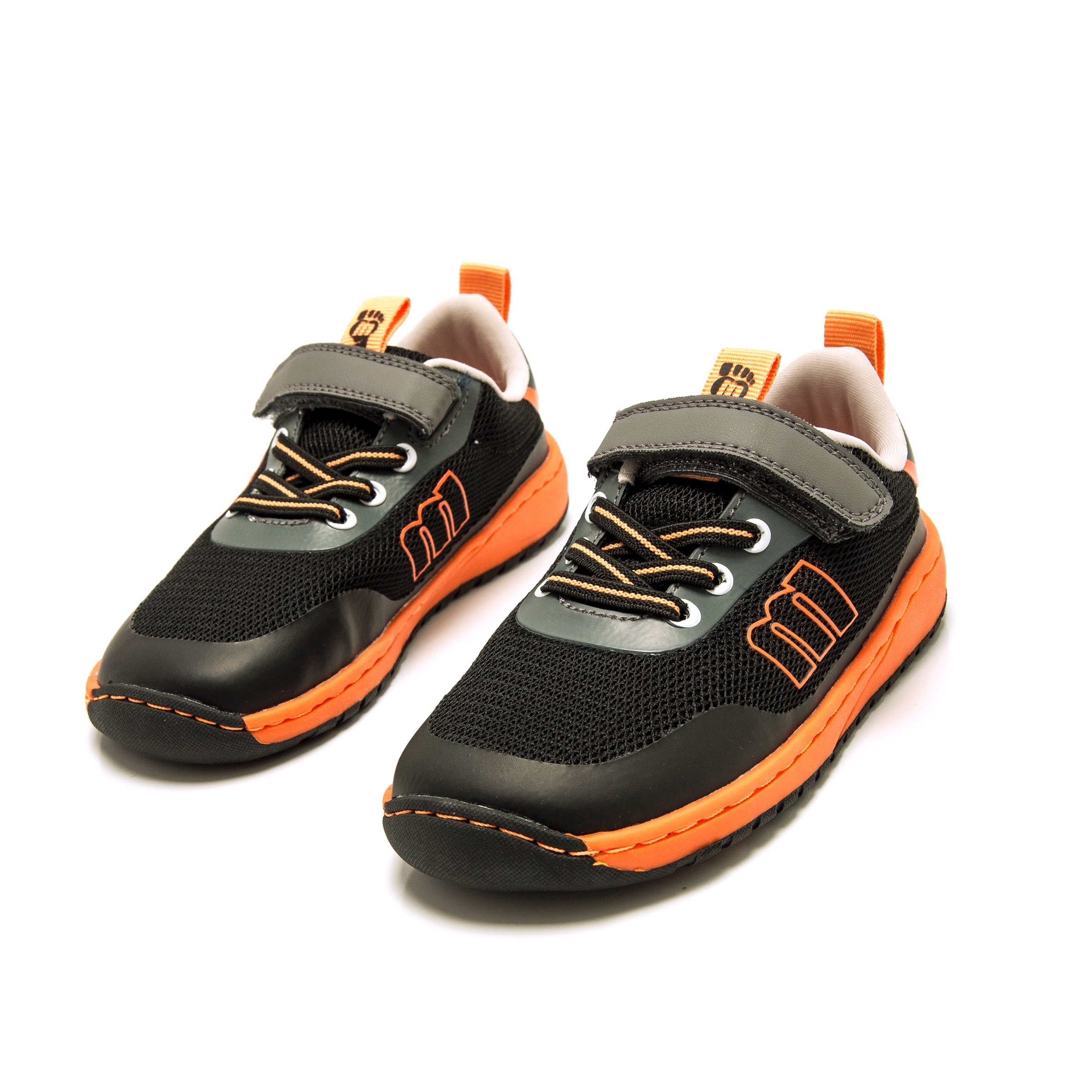 MTNG Baskets Sneakers Garçon MTNG KIDS FREE noir 60918 orange | Sarenza ...