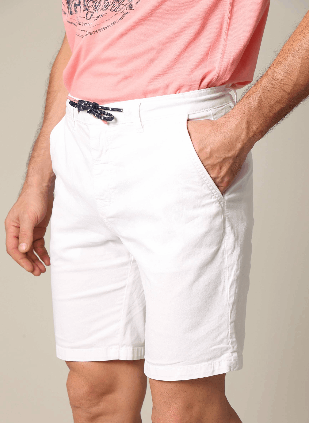 Deeluxe Shorts Short MATHY homme blanc | Sarenza France