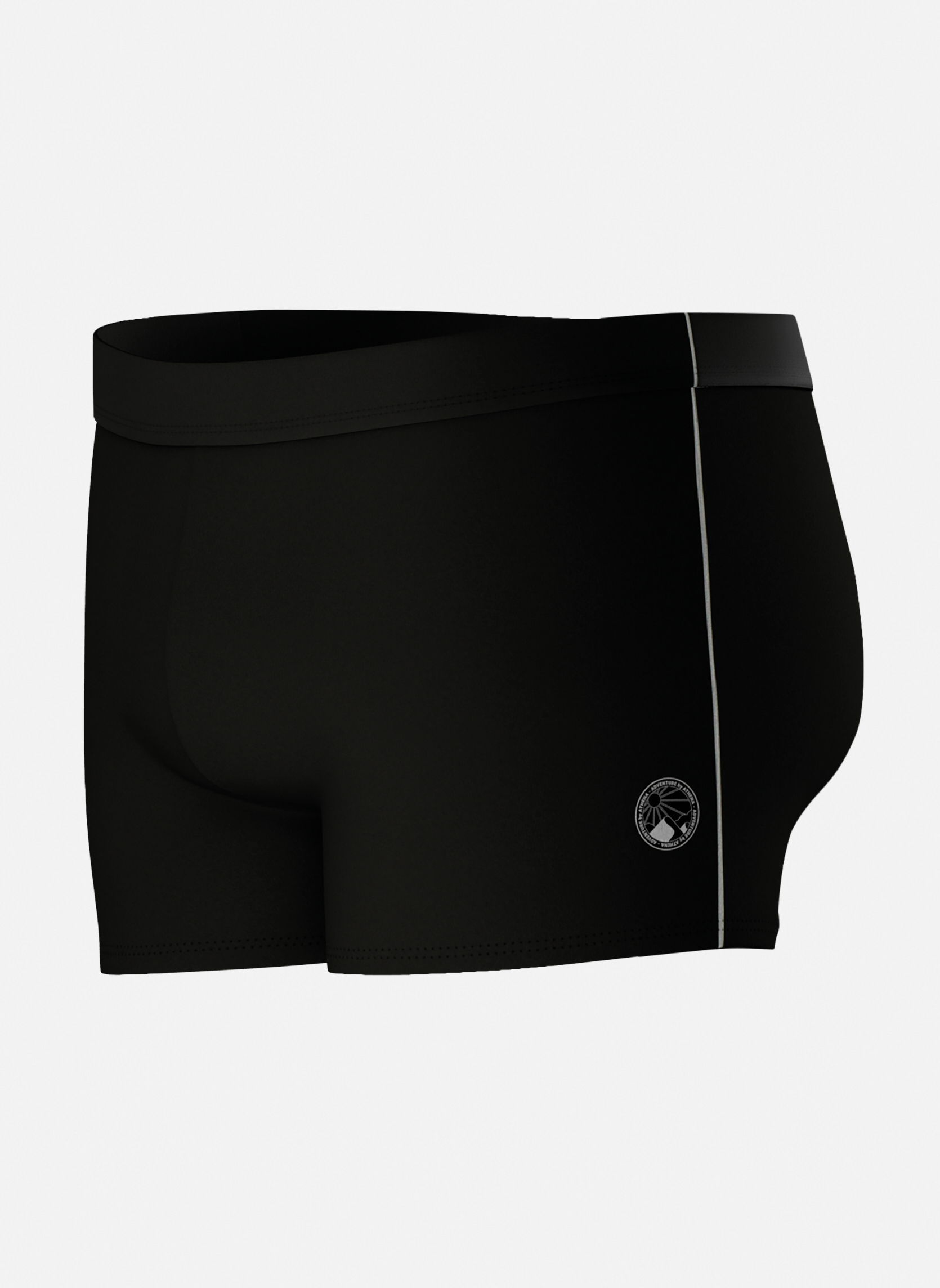 ATHENA Boxers de bain Boxer de bain homme Uni Traveler - Noir - ATHENA ...