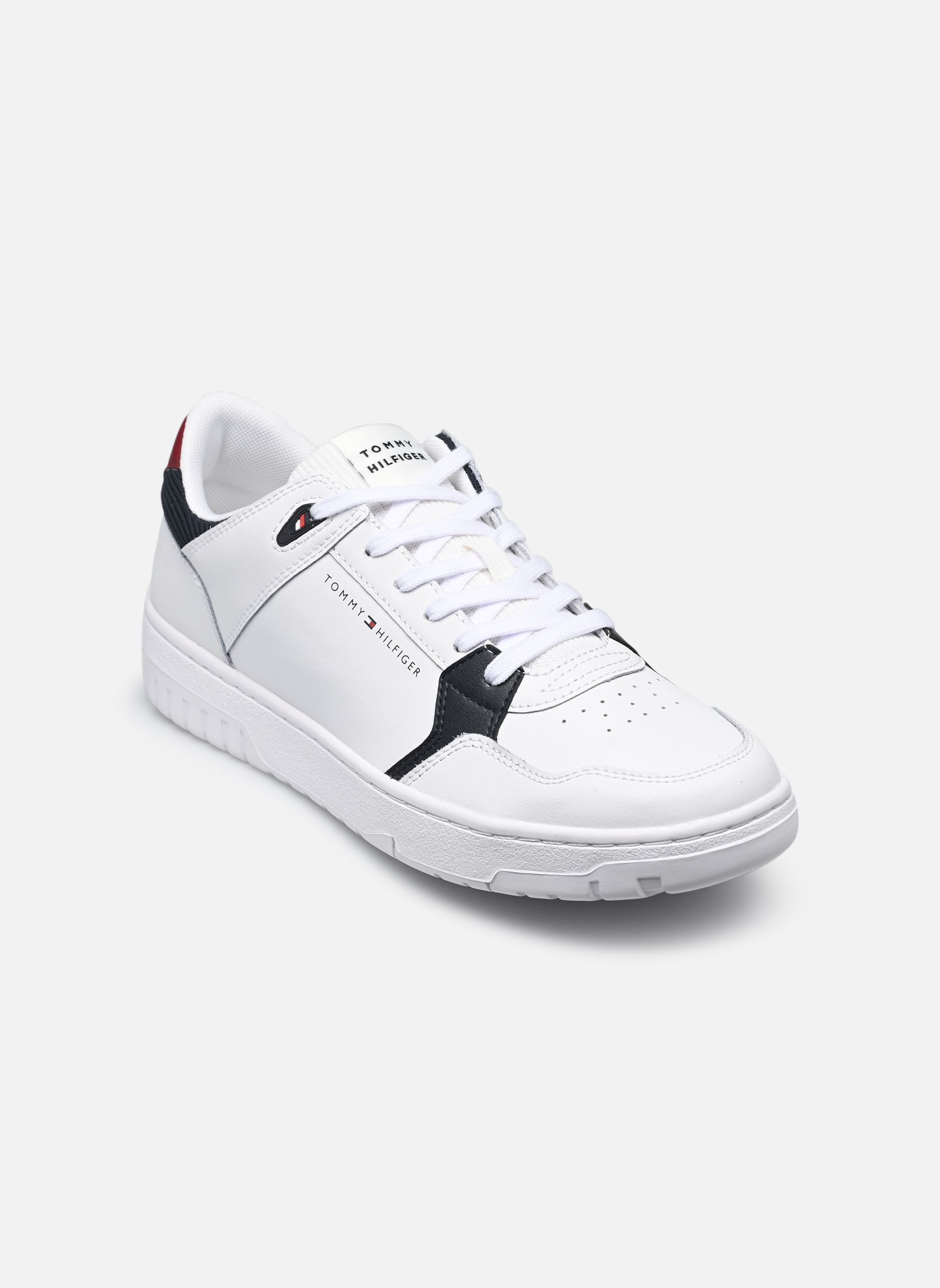 Zapatillas TH BASKET CORE LITE WHITE hombre blanco Tommy Hilfiger ...