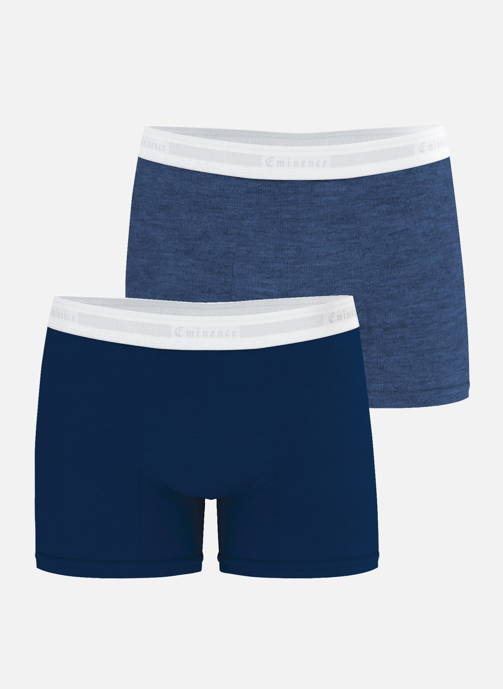 Eminence Boxers Lot de 2 boxers homme Tailor Coton bio - Bleu ...