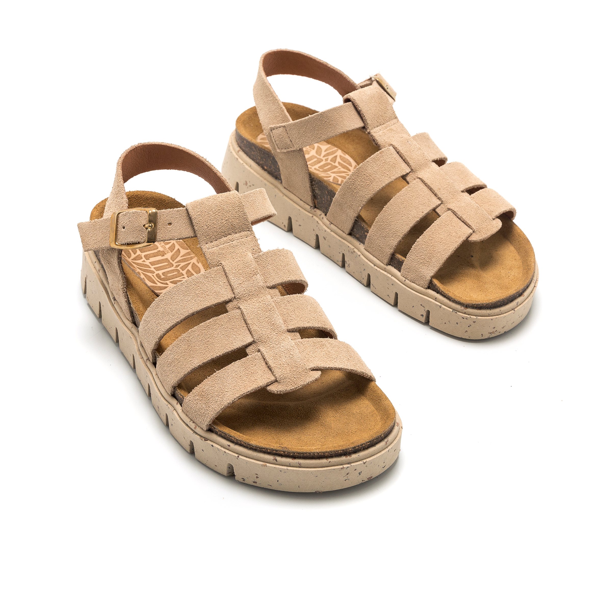 MTNG Sandales Sandales plates Femme MTNG LION beige 54856 femme beige ...
