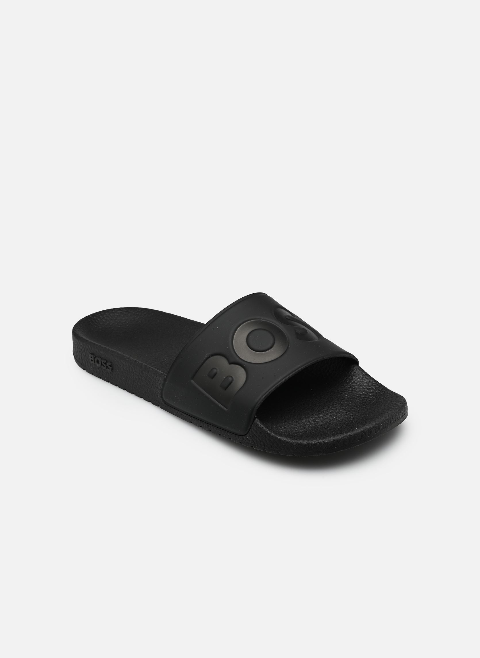 BOSS Sandales de bain Aryeh_Slid_npvlg homme noir | Sarenza France