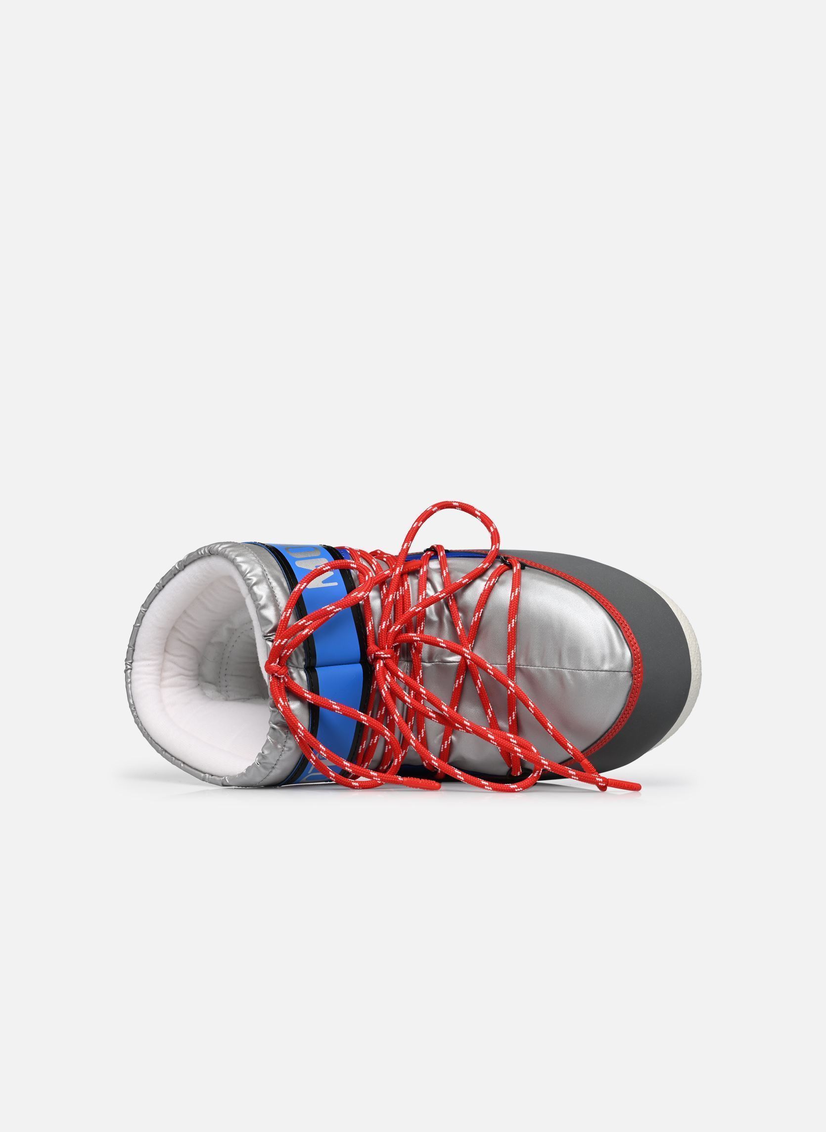 Moon Boot Stivali da neve MB ICON LOW SPACE RACING donna argento online ...